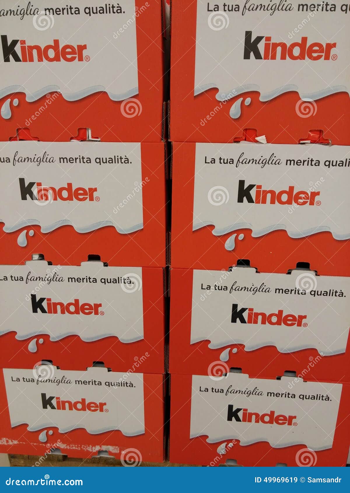 Kinder editorial stock image. Image of advertising, supermarket - 49969619