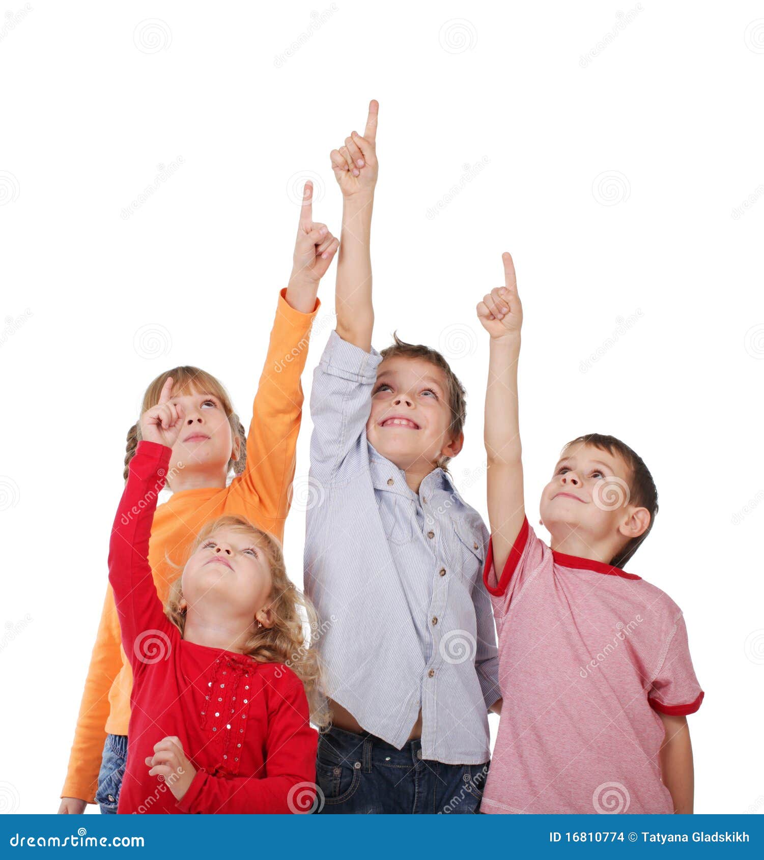 Kinder zeigen sich stockfoto. Bild von junge, nett, mädchen - 16810774