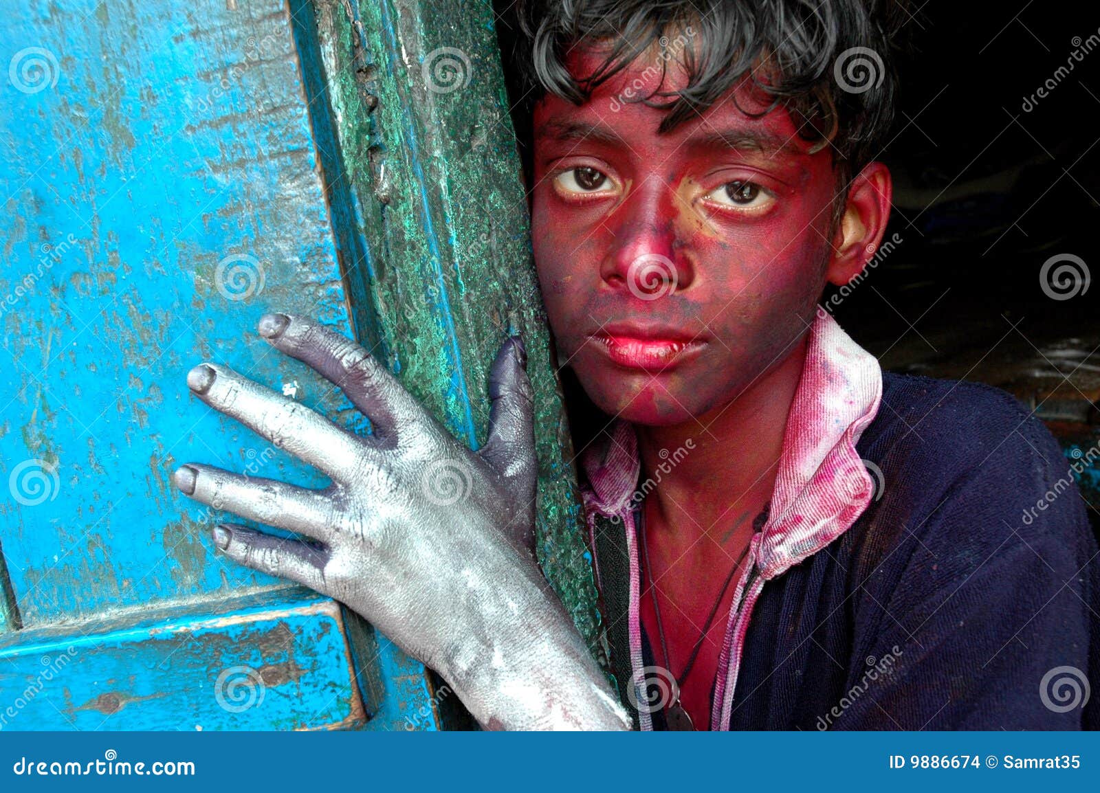 Kinderarbeit in Indien. redaktionelles stockbild. Bild von leben - 9886674