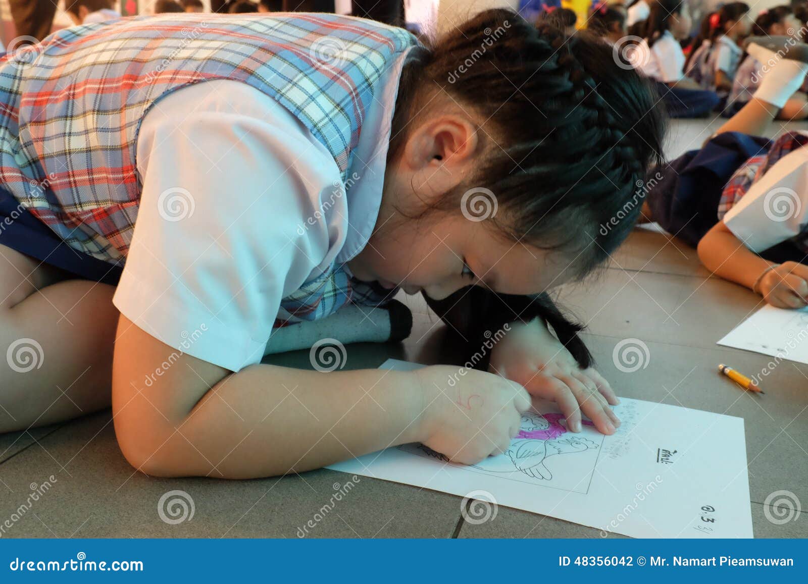 Kindergarten Students are Learning Editorial Photography - Image of ...