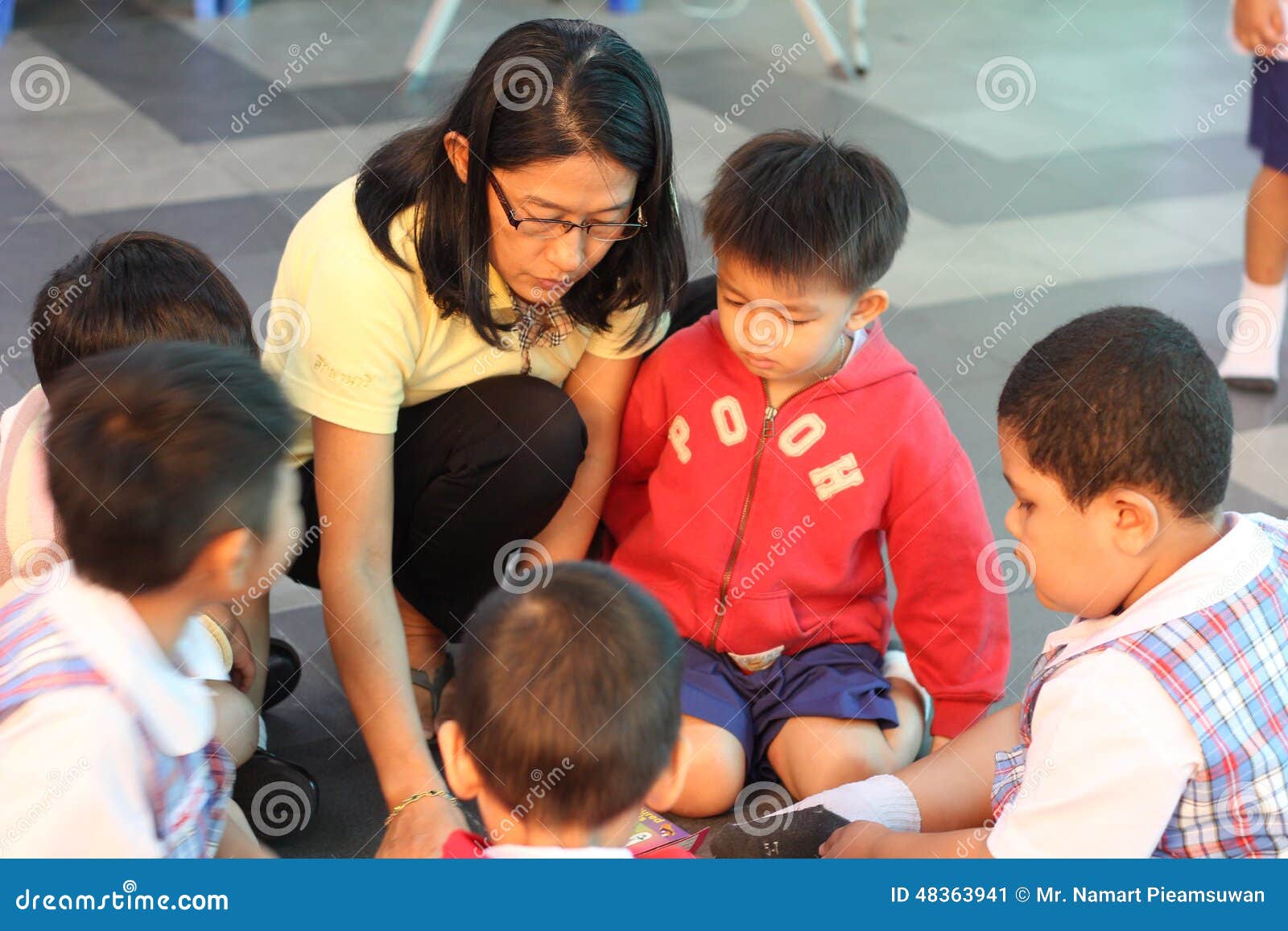 Kindergarten Students are Learning Editorial Photo - Image of examinee ...