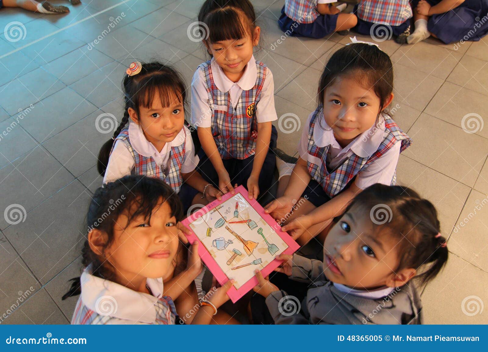 Kindergarten Students are Learning Editorial Image - Image of college ...