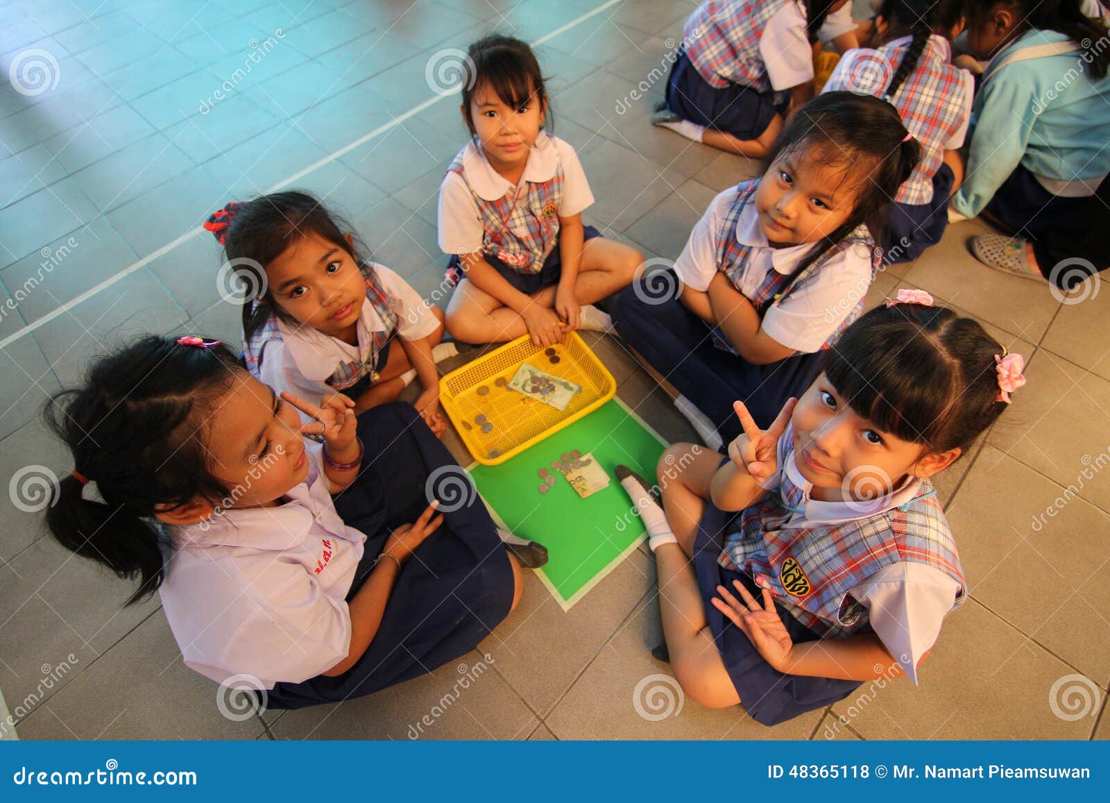 Kindergarten Students are Learning Editorial Stock Photo - Image of ...