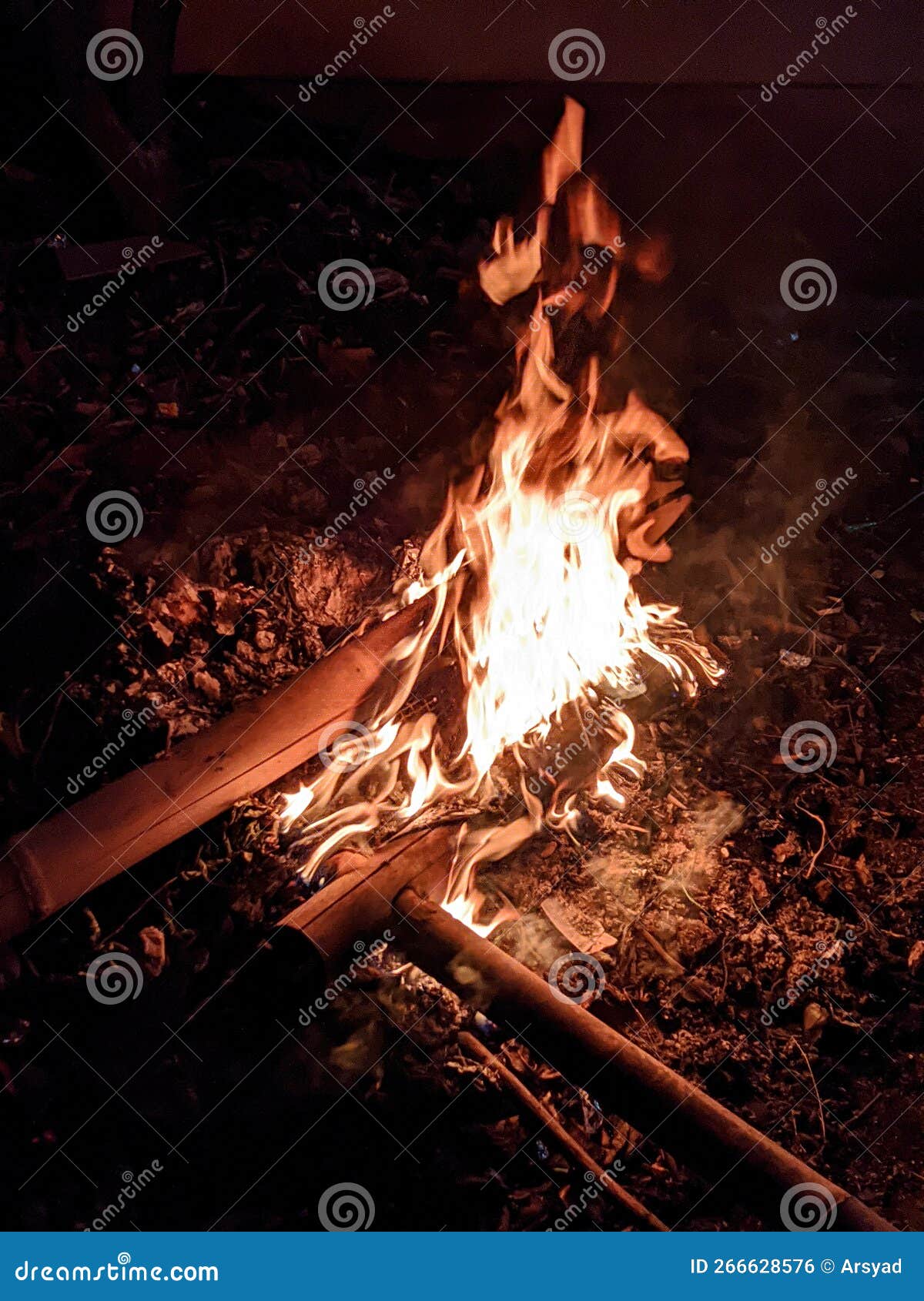 Kindle Your Spirit Like a Burning Fire Stock Photo - Image of like ...