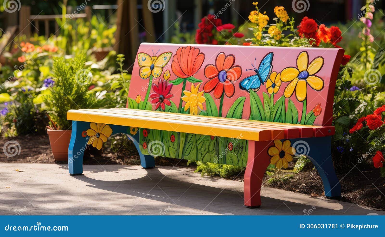 Kindness buddy bench stock illustration. Illustration of sharing ...