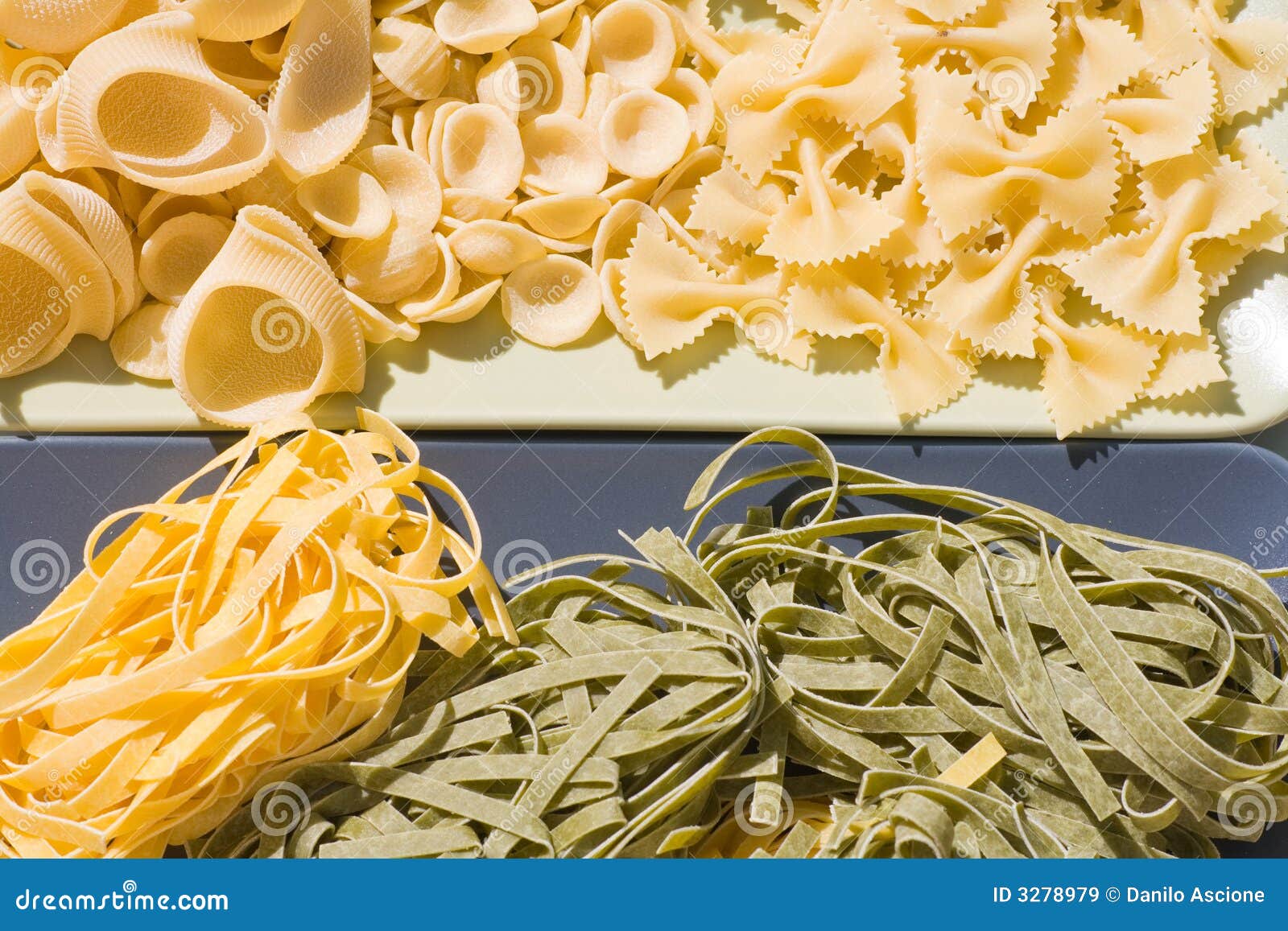 Kinds of pasta stock image. Image of bunch, contrast, group - 3278979