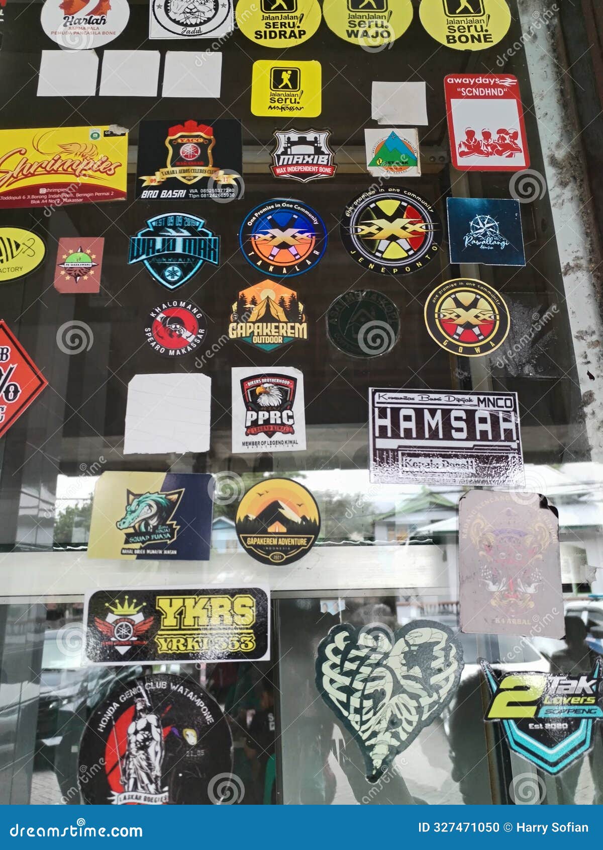 Kinds of stickers editorial image. Image of brand, positive - 327471050