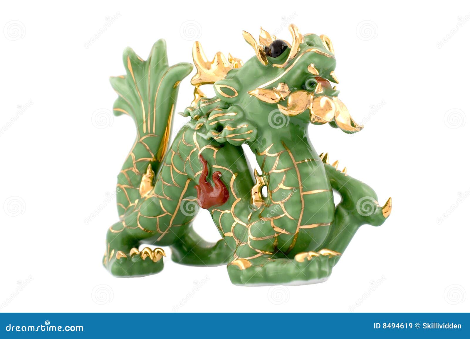 Kinesisk drake fotografering för bildbyråer. Bild av isolerat - 8494619