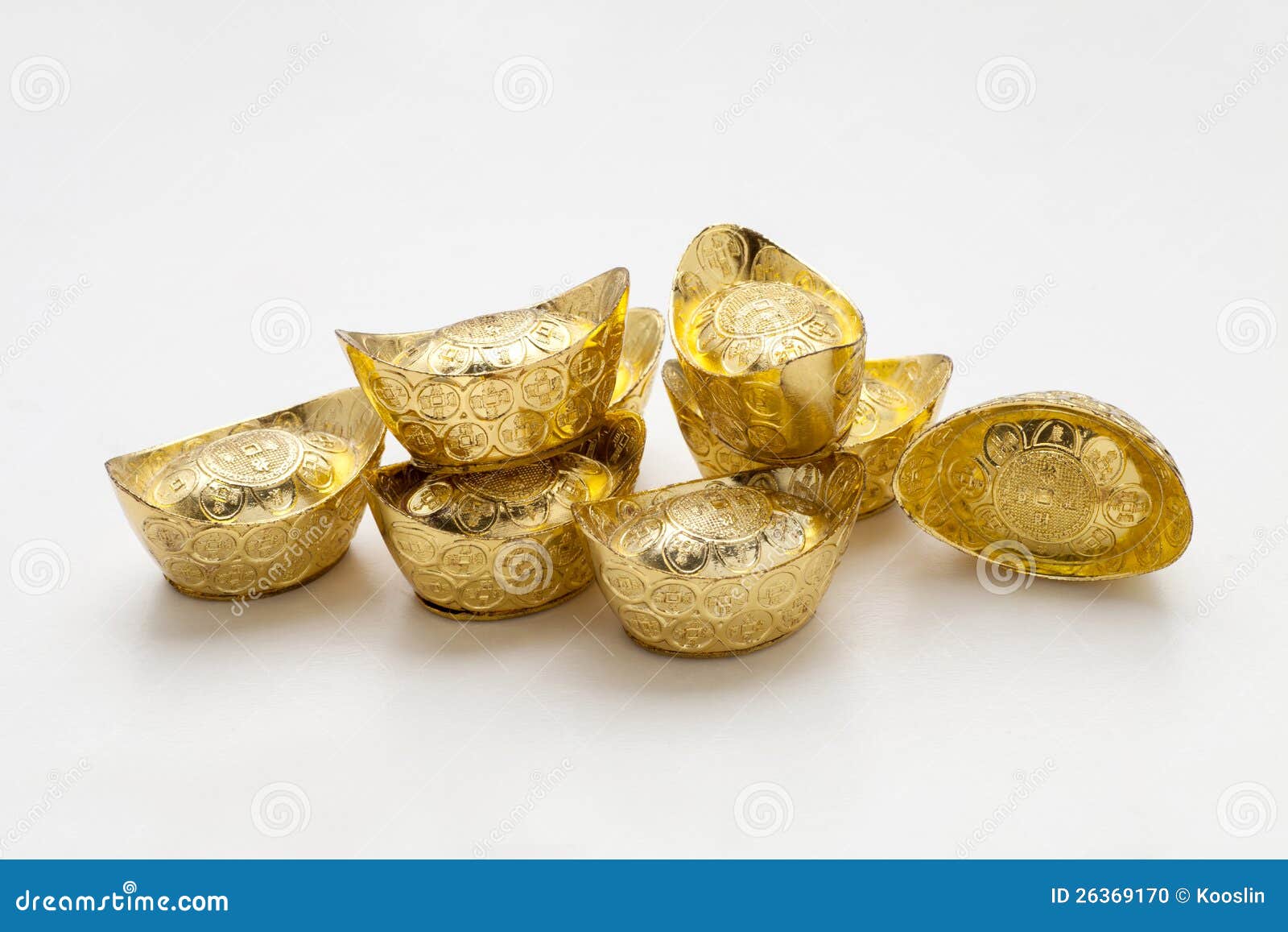 Kinesisk guldtacka arkivfoto. Bild av traditionellt, rikedom - 26369170