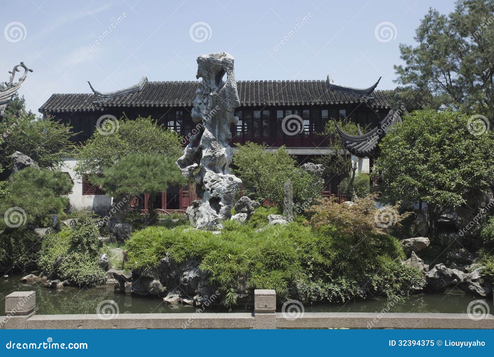 Kinesisk Klassisk Arkitektur Fotografering för Bildbyråer - Bild av ...