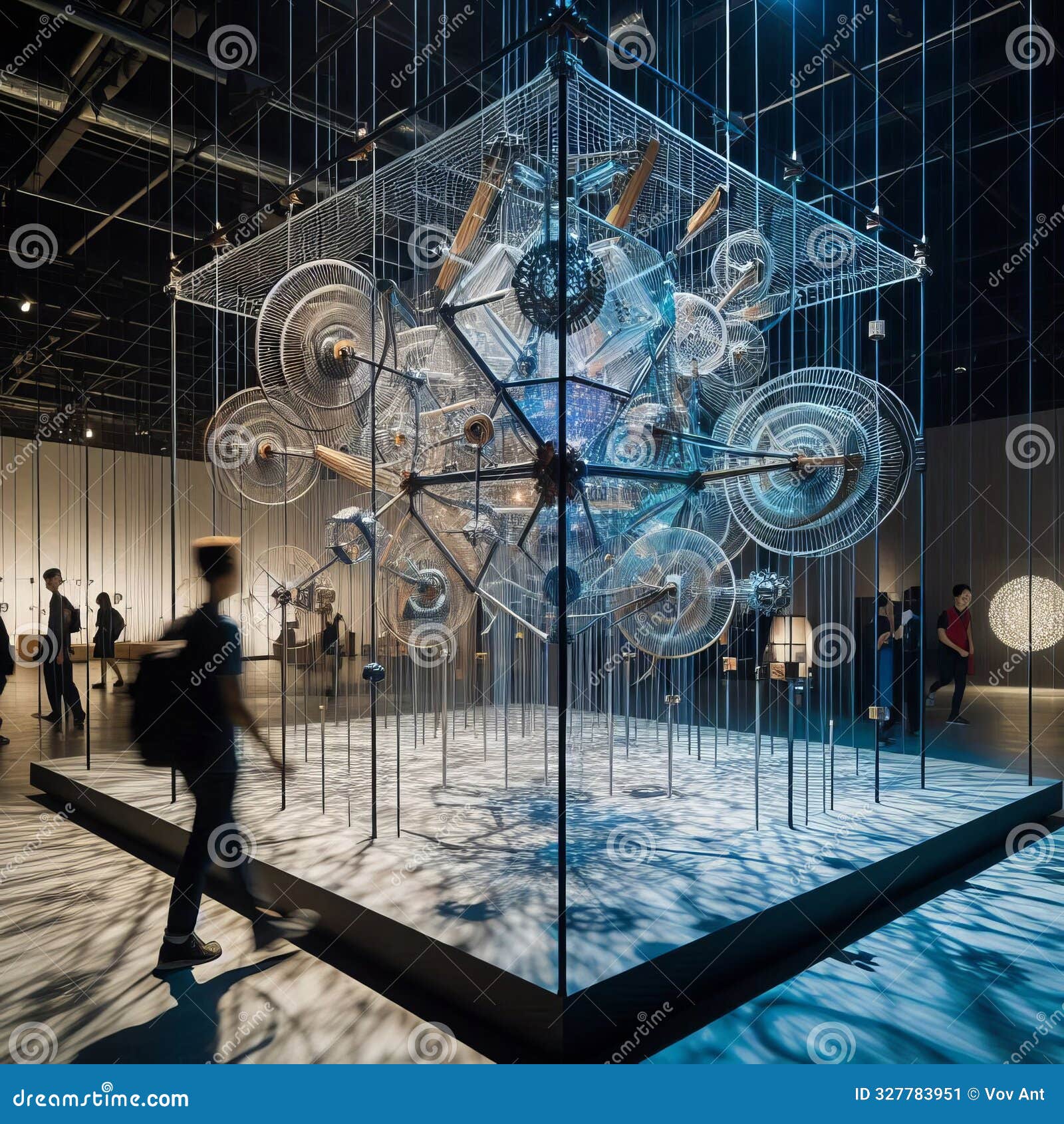 142 116. A Kinetic Art Installation That Usesmovable Elements Stock ...