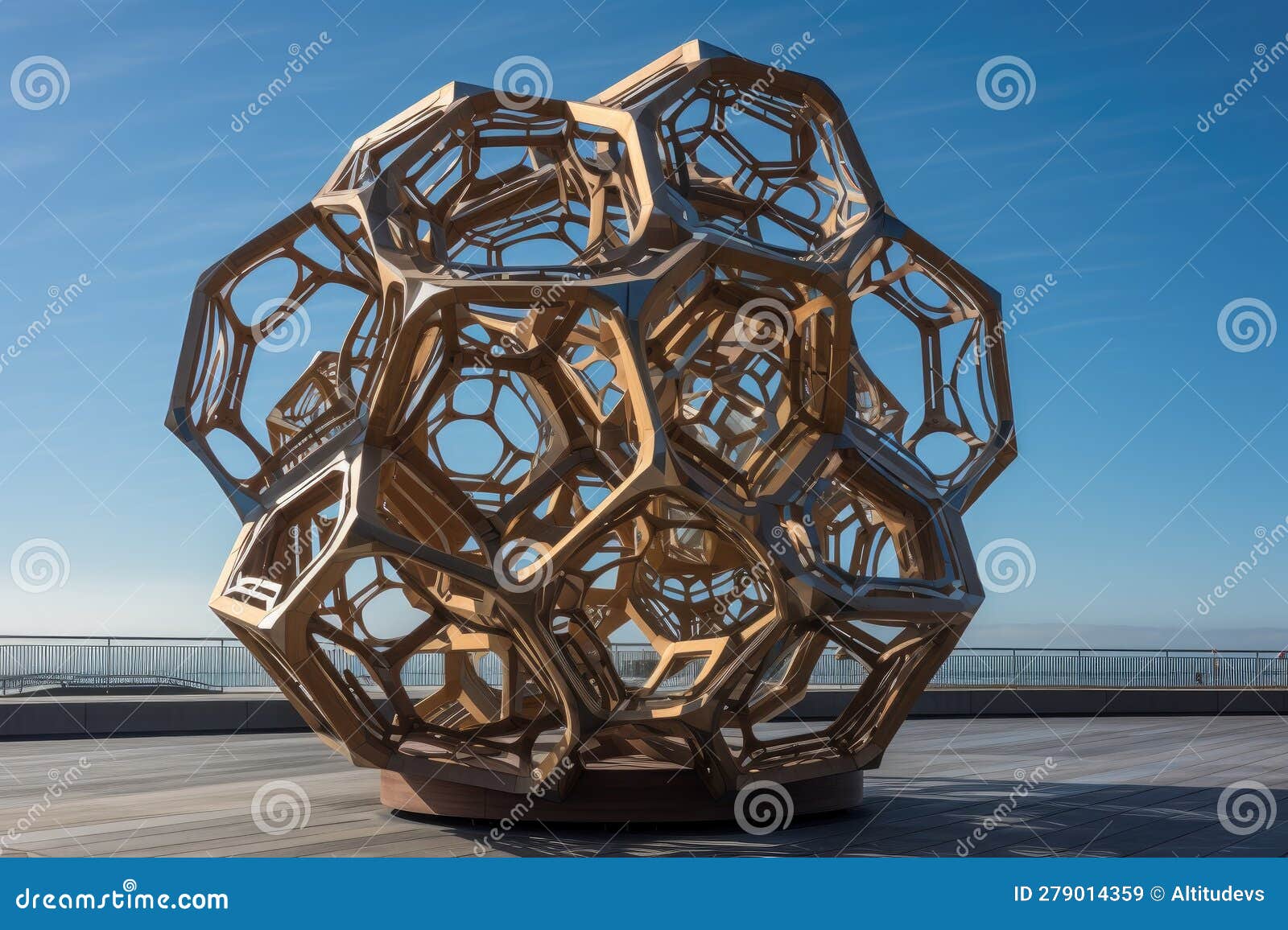Kinetic and Interactive Sculpture of Interlocked Shapes, Inspired by ...
