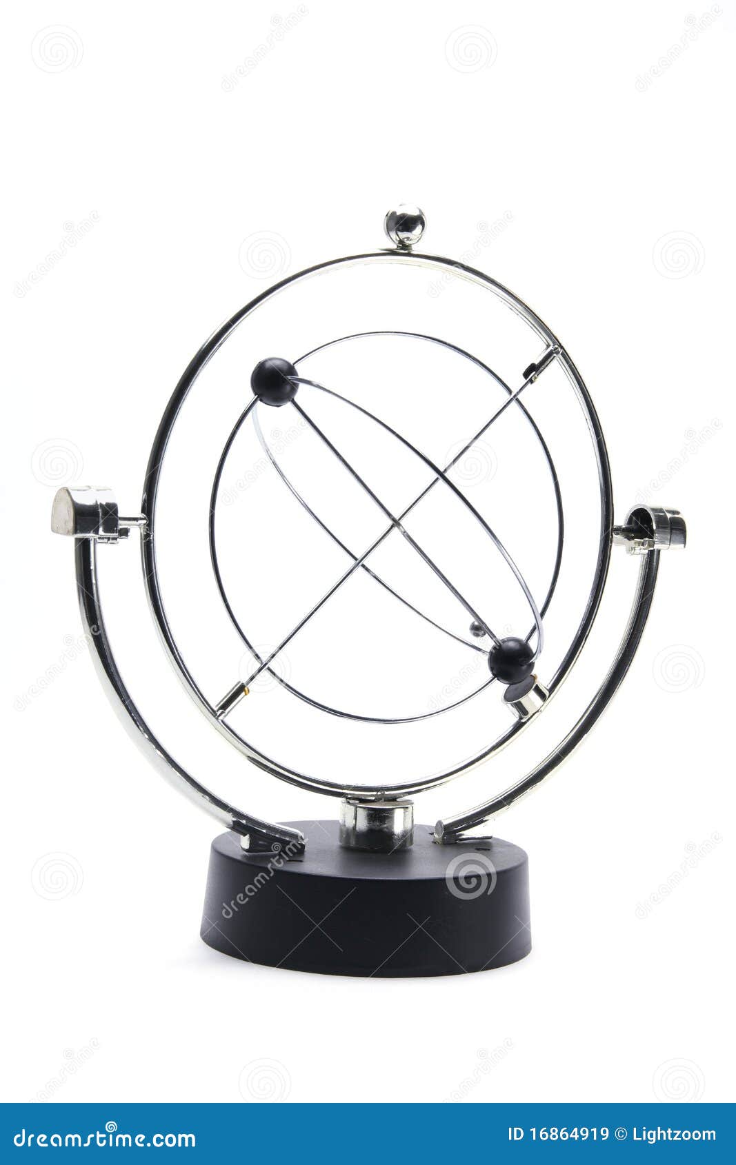 Kinetic Motion Desk Toy stock image. Image of object - 16864919