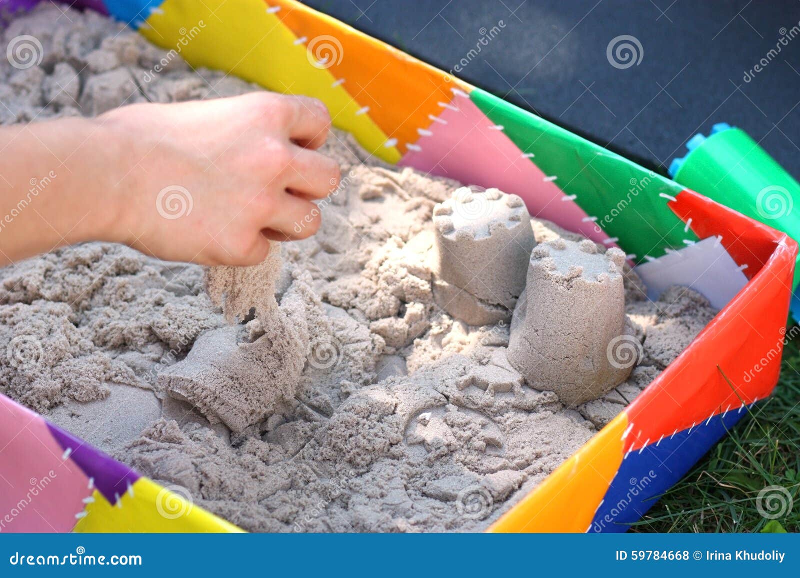 Kinetic sand stock photo. Image of creativity, magical - 59784668