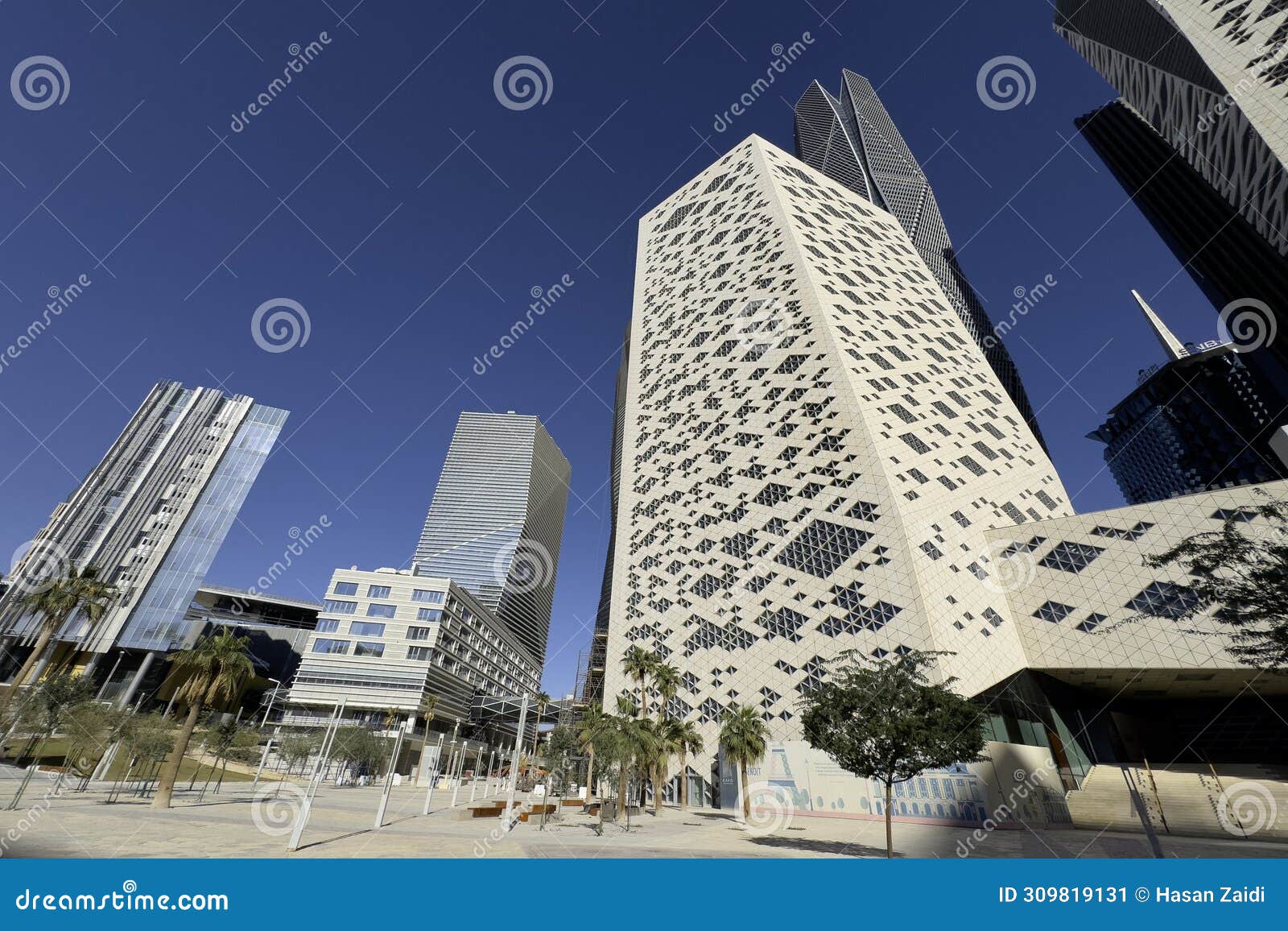 King Abdullah Financial District Riyadh. Know As KAFD Editorial Photo ...