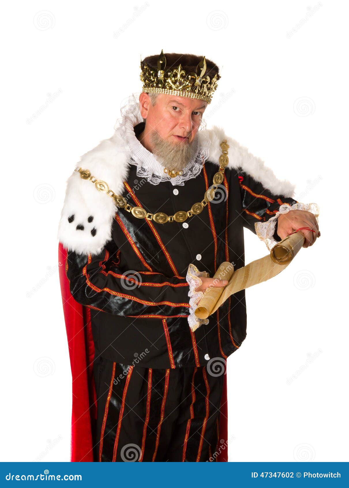 King announcement stock photo. Image of announcing, disguise - 47347602