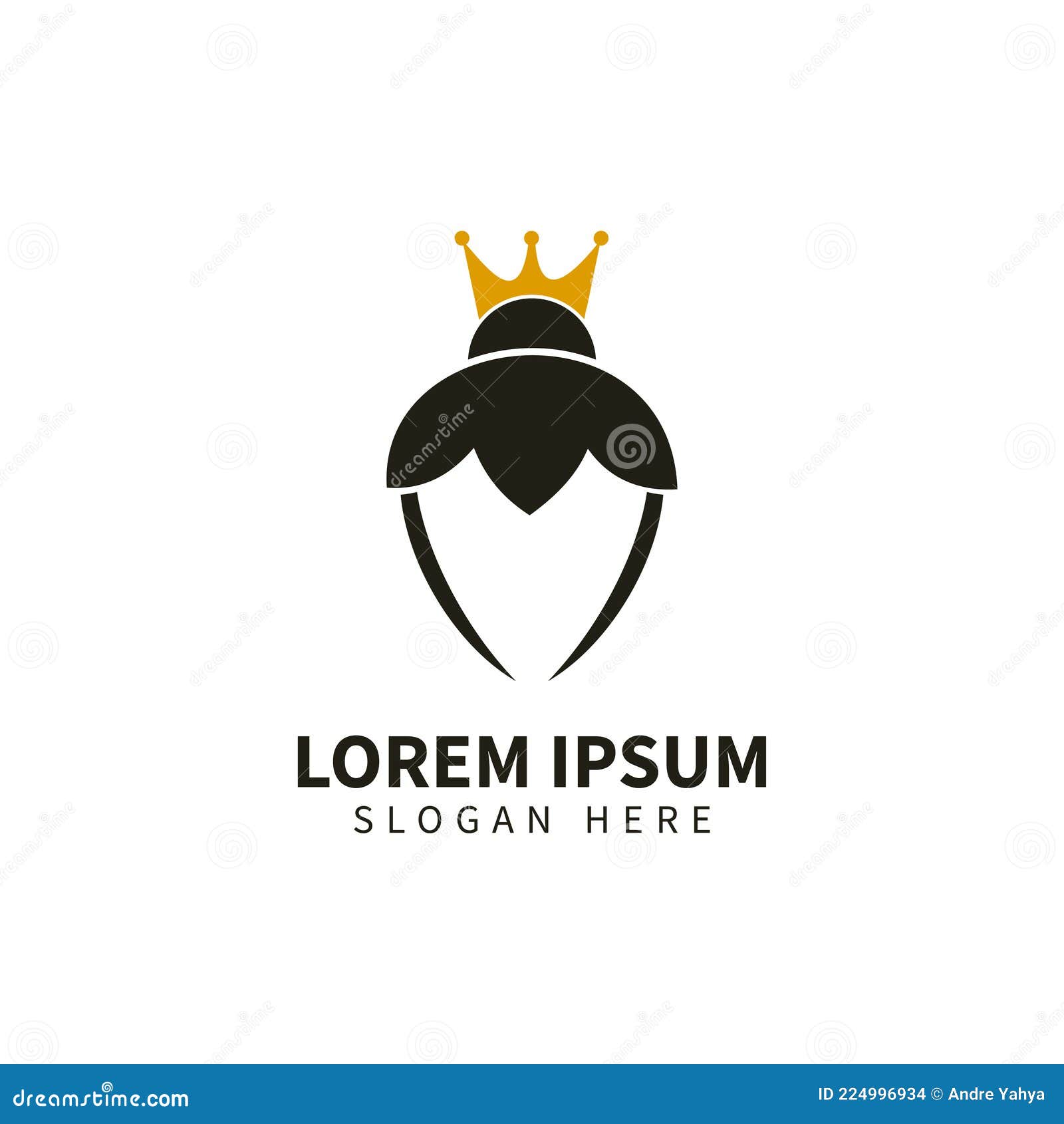 King of Bees Logo Template Design Vector Illustration. Stock Vector ...