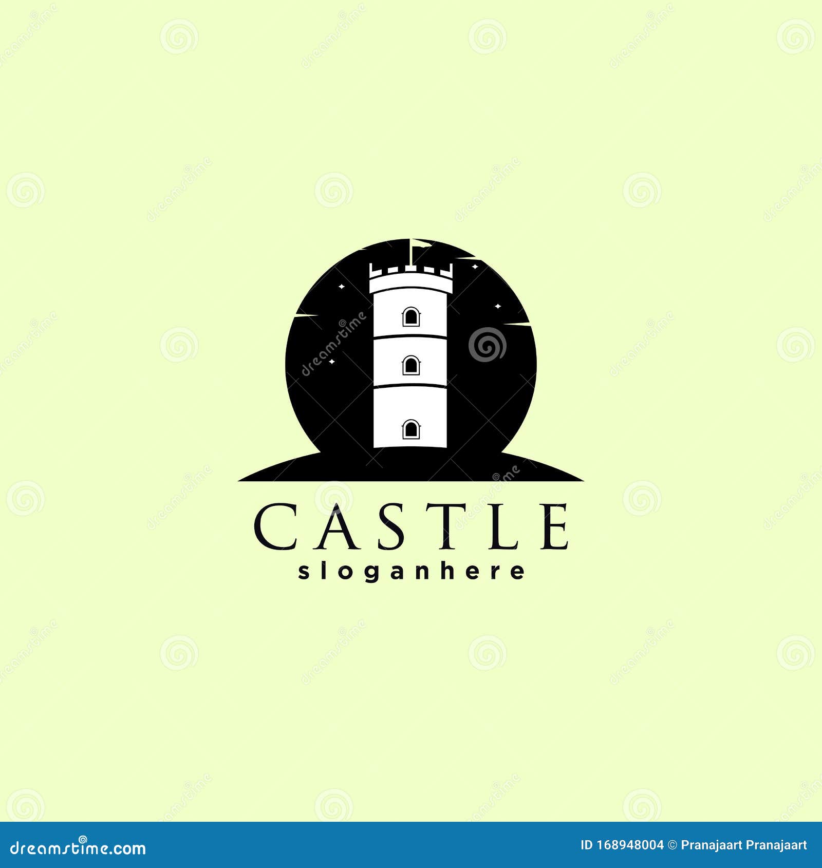 King Castle Logo Icon Vector Stock Vector - Illustration of ...