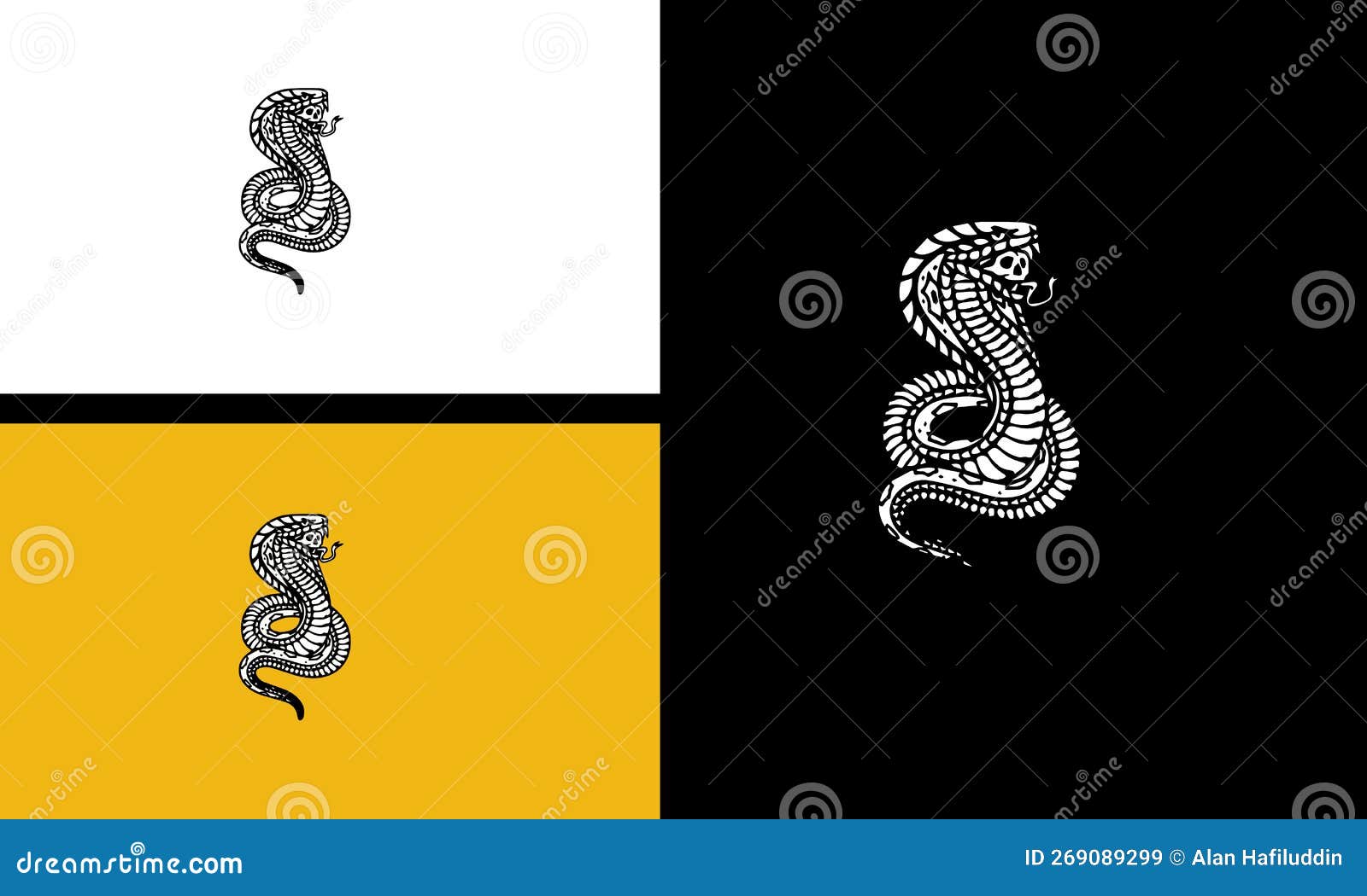 Cobra Angry Snake Mascot Logo Vector Illustration Clip Art ...