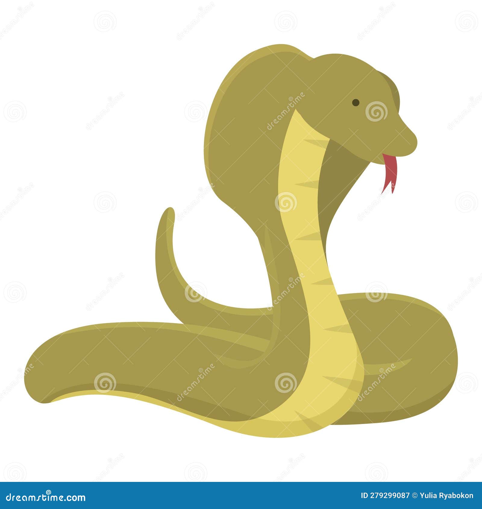 Venom Viper Cobra Snake Illustration Cartoon Vector | CartoonDealer.com ...