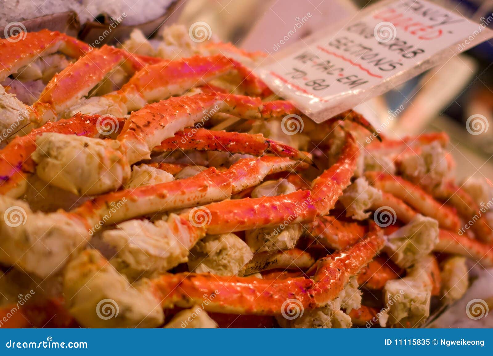 King Crab Sections and Legs Stock Image - Image of isolated, alaskan ...