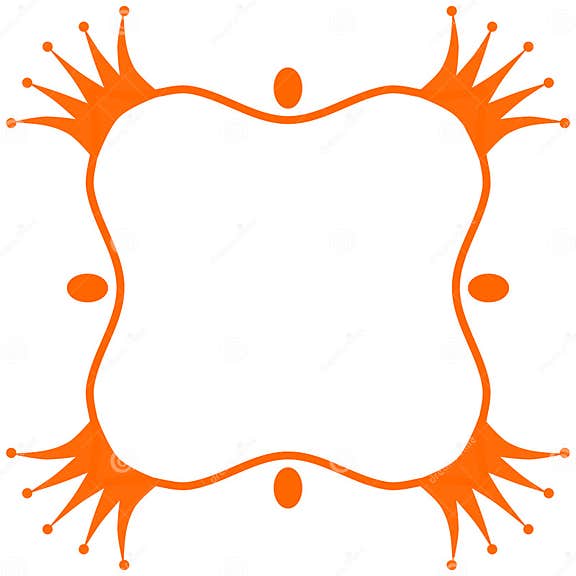 King Crown frame border stock illustration. Illustration of filigree ...