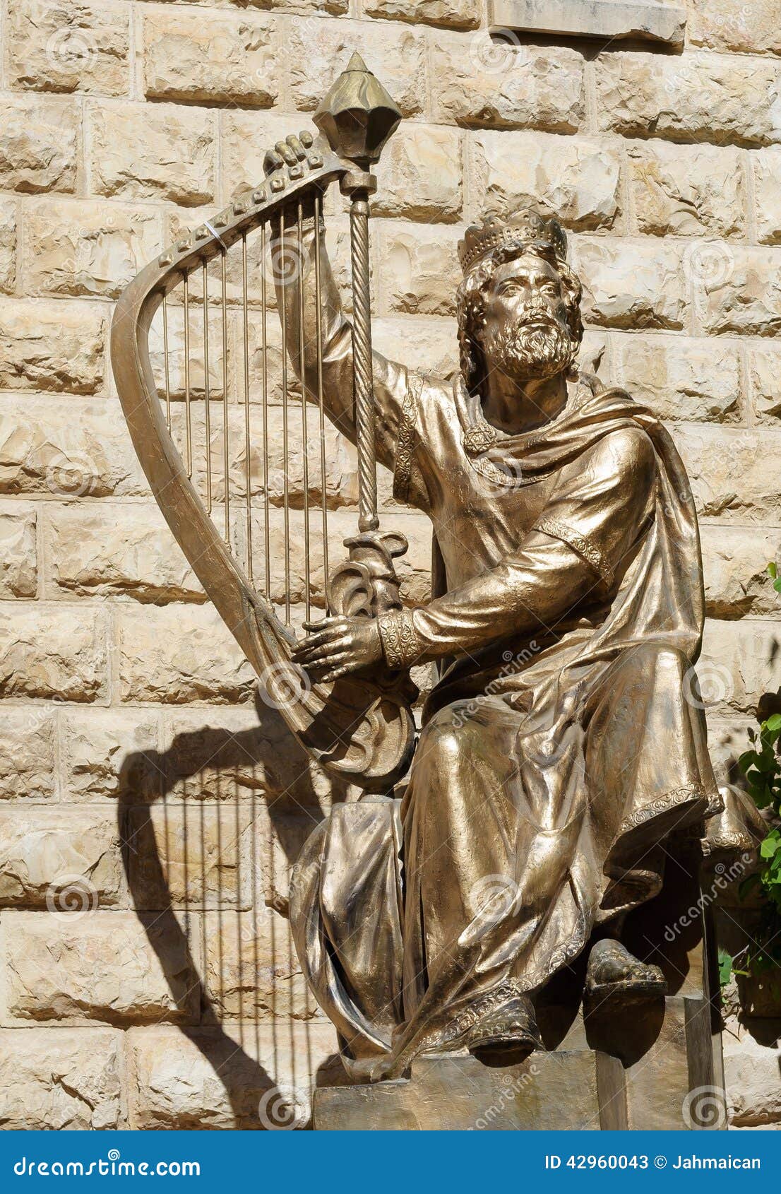 King David stock image. Image of king, city, israel, david - 42960043