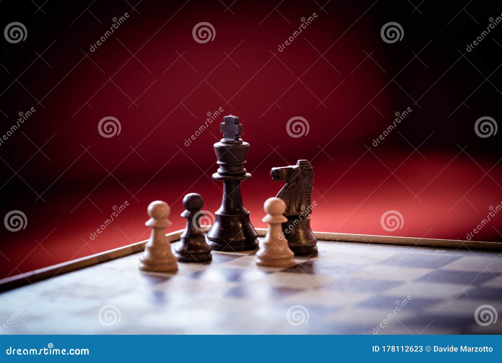 The king is dead stock image. Image of game, horse, king - 178112623