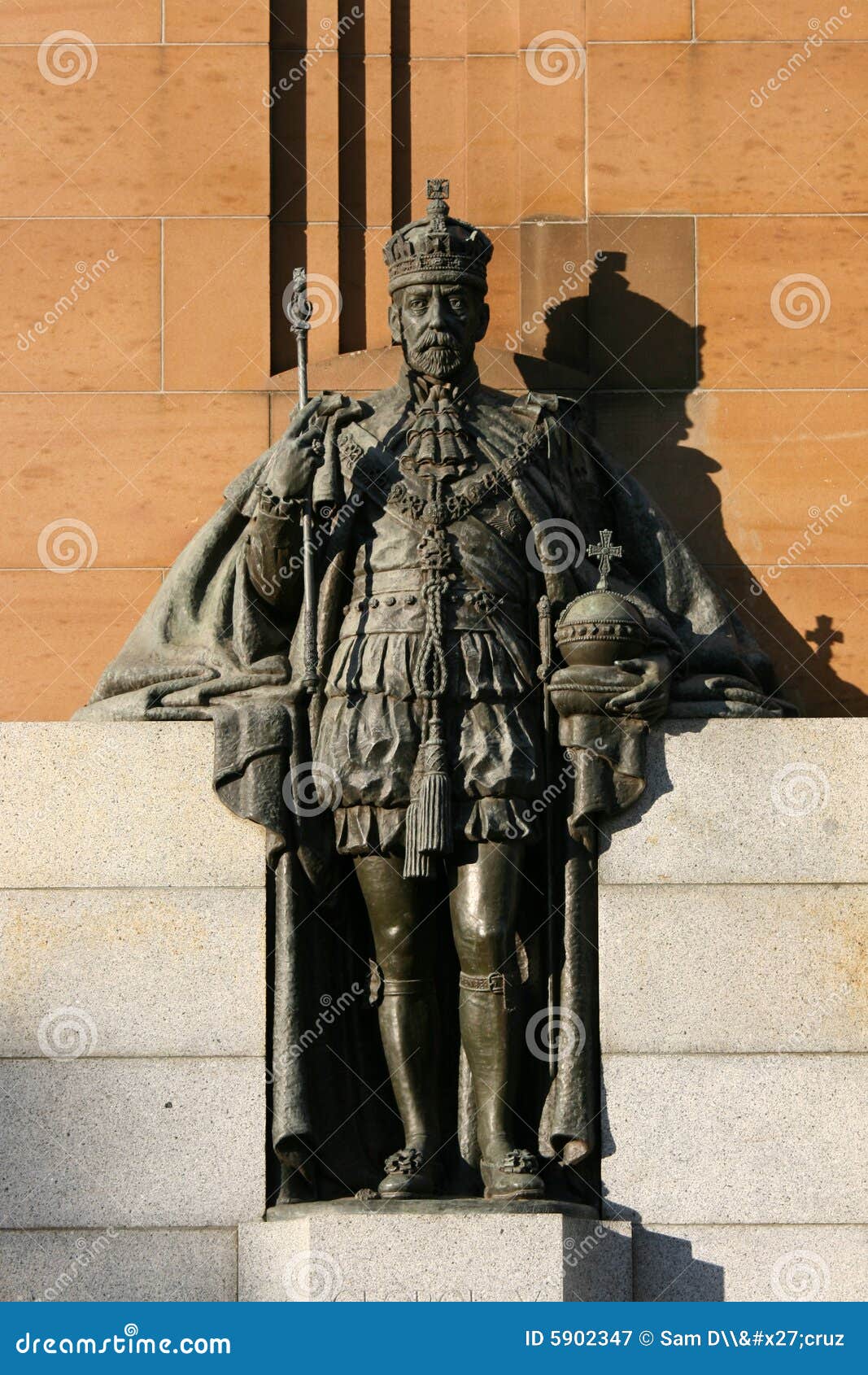 King Edward Statue - Australia Stock Photo | CartoonDealer.com #5902350