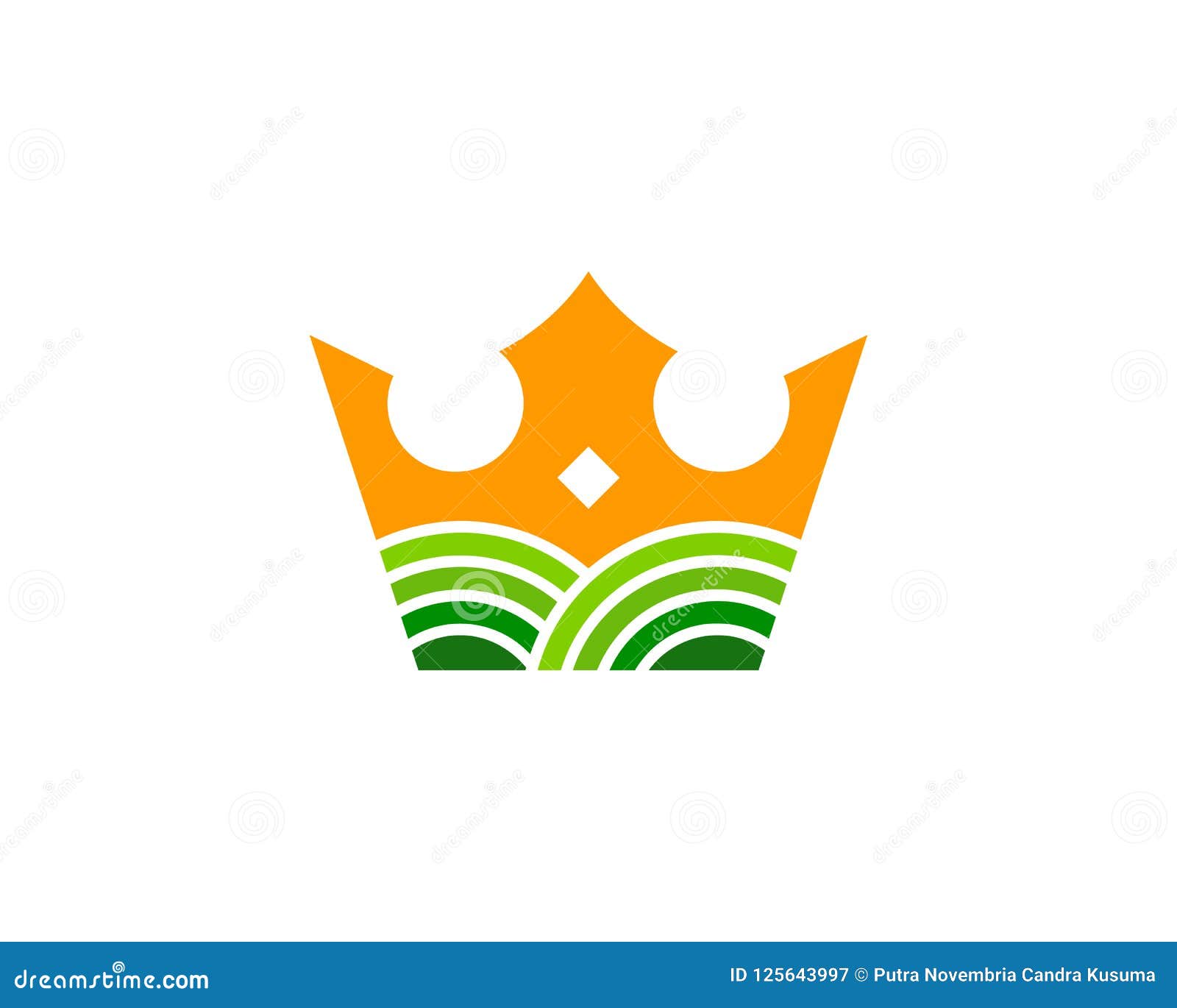 King Farm Logo Icon Design stock illustration. Illustration of identity ...