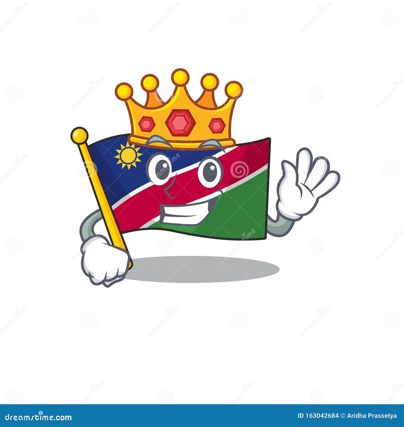 Character From Namibia Herero Tribe Dressed In The Traditional Way ...