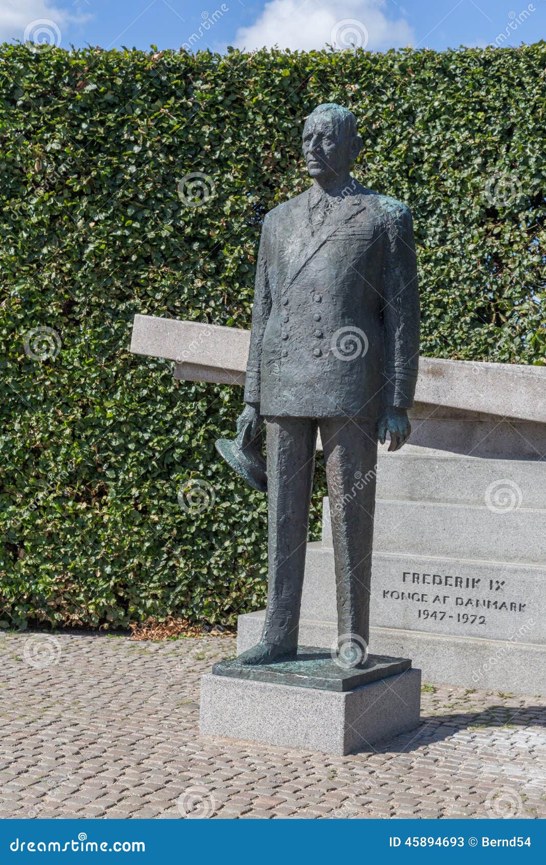King Frederik IX stock image. Image of copenhagen, king - 45894693