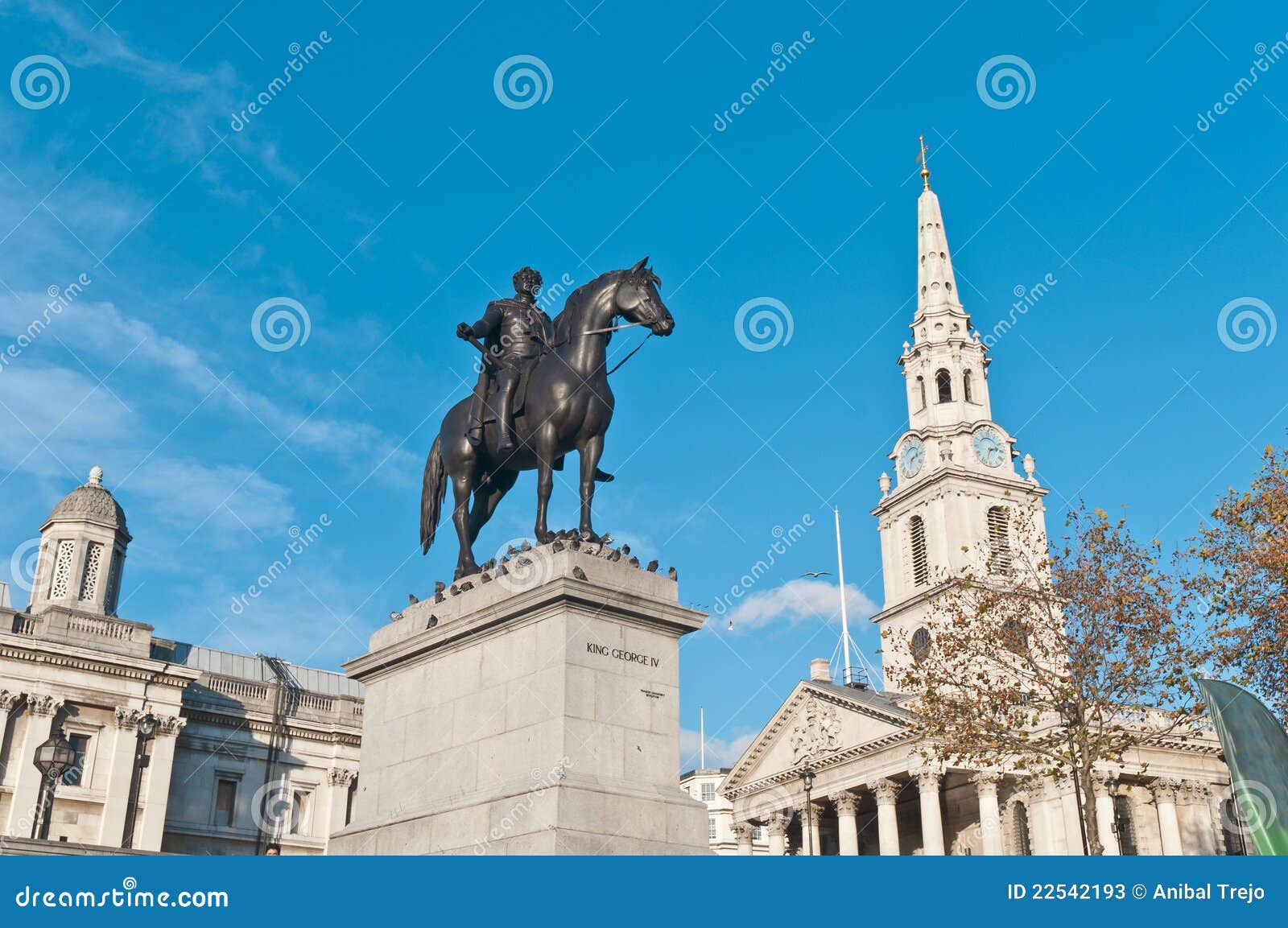 King George IV Statue at London, England Editorial Stock Photo - Image ...