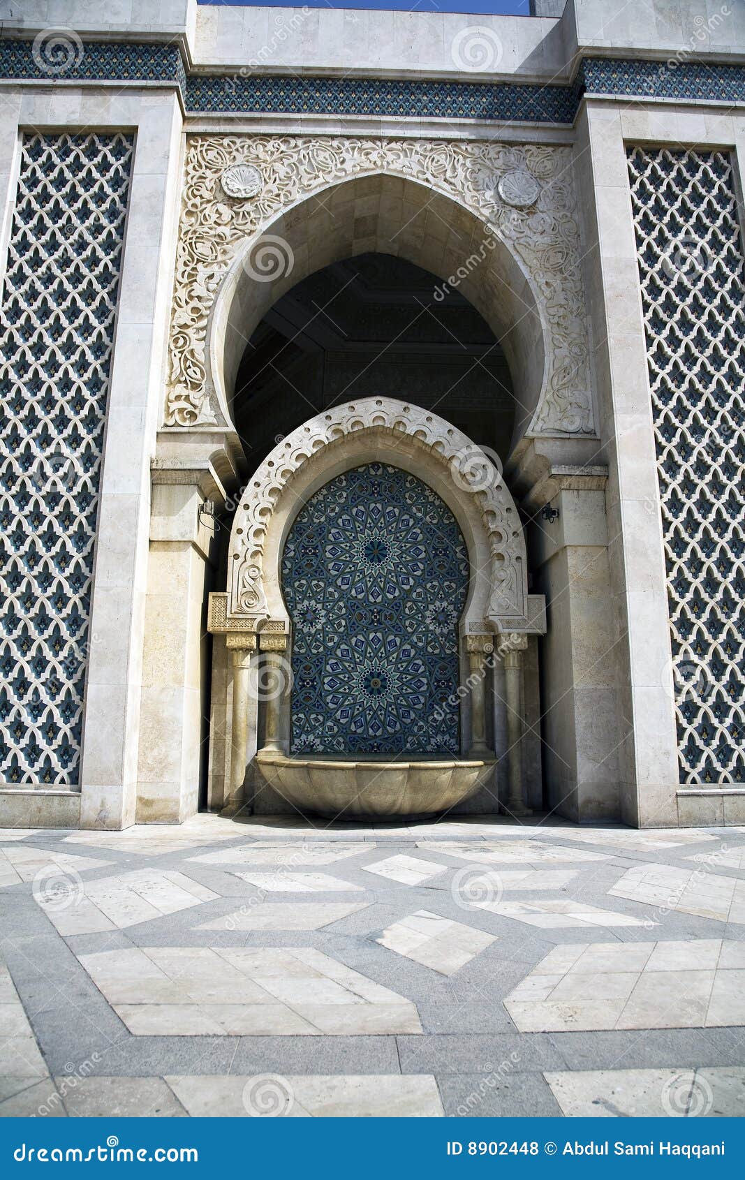 King Hassan II Mosque - Wash Basin Stock Photo - Image of muslim ...