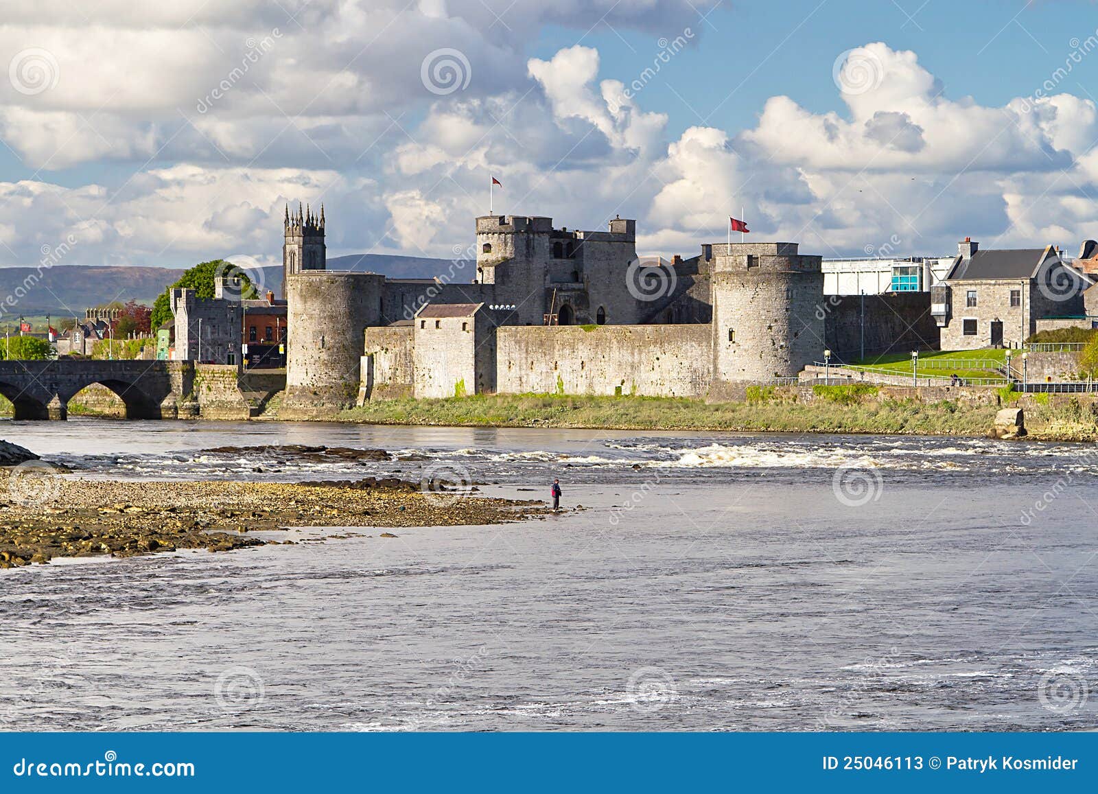 King John Castle in Limerick Stock Image - Image of john, buildings ...