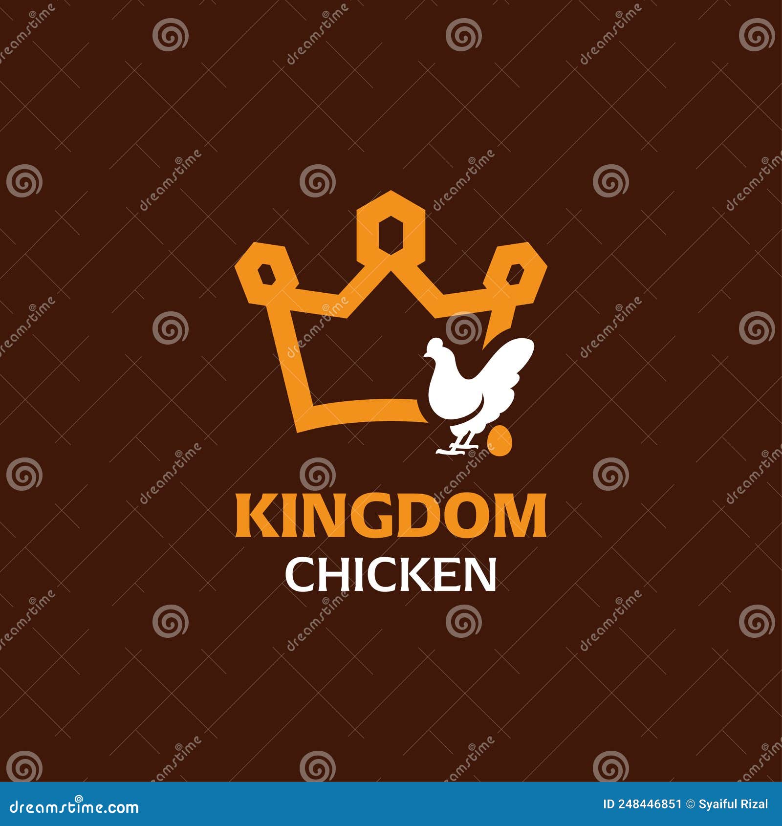 King Chicken Rooster Cockerel Bird Crown Cartoon | CartoonDealer.com ...