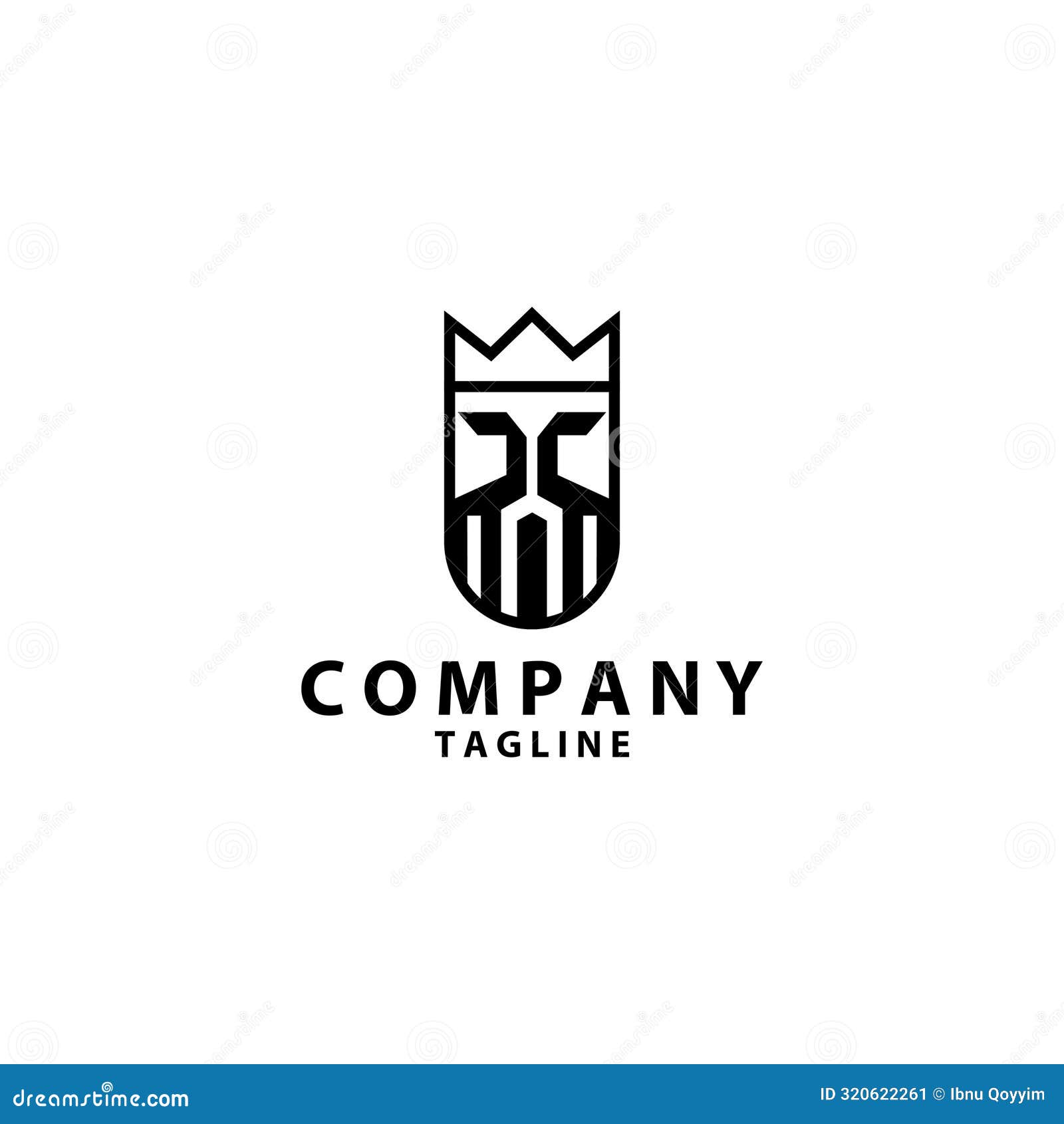 King logo design vector stock vector. Illustration of logotype - 320622261
