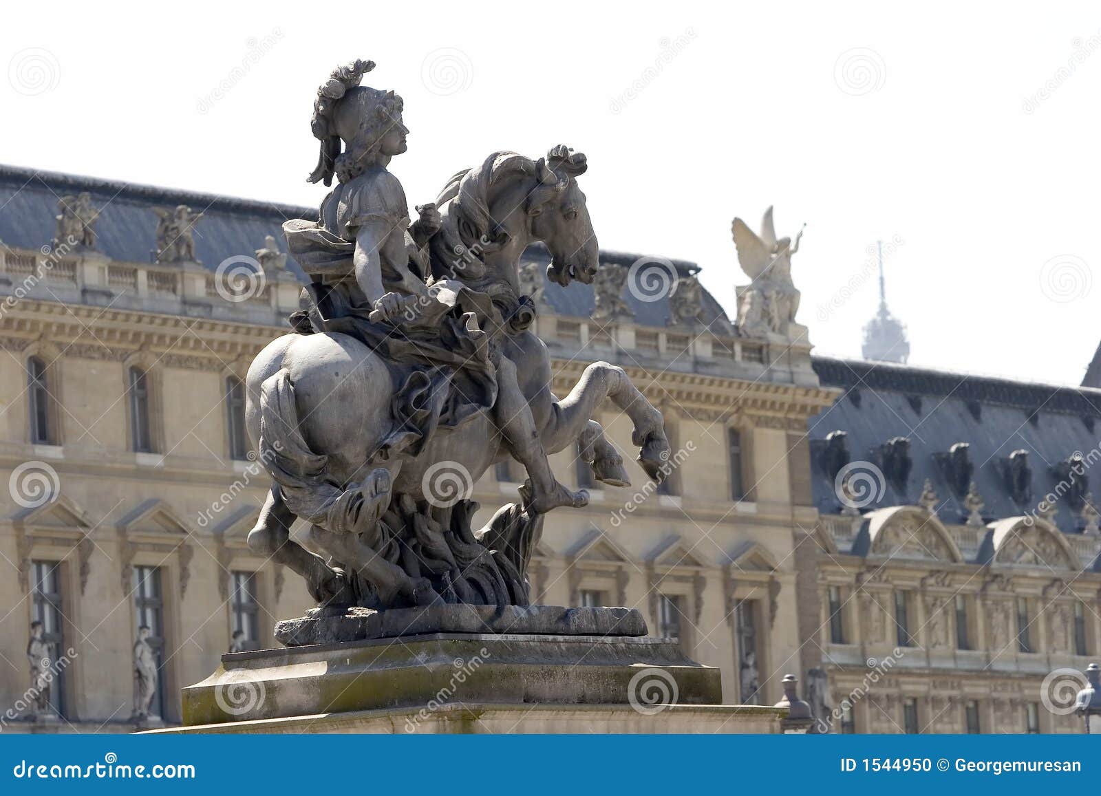 King Louis Statue stock photo. Image of tourist, culture - 1544950