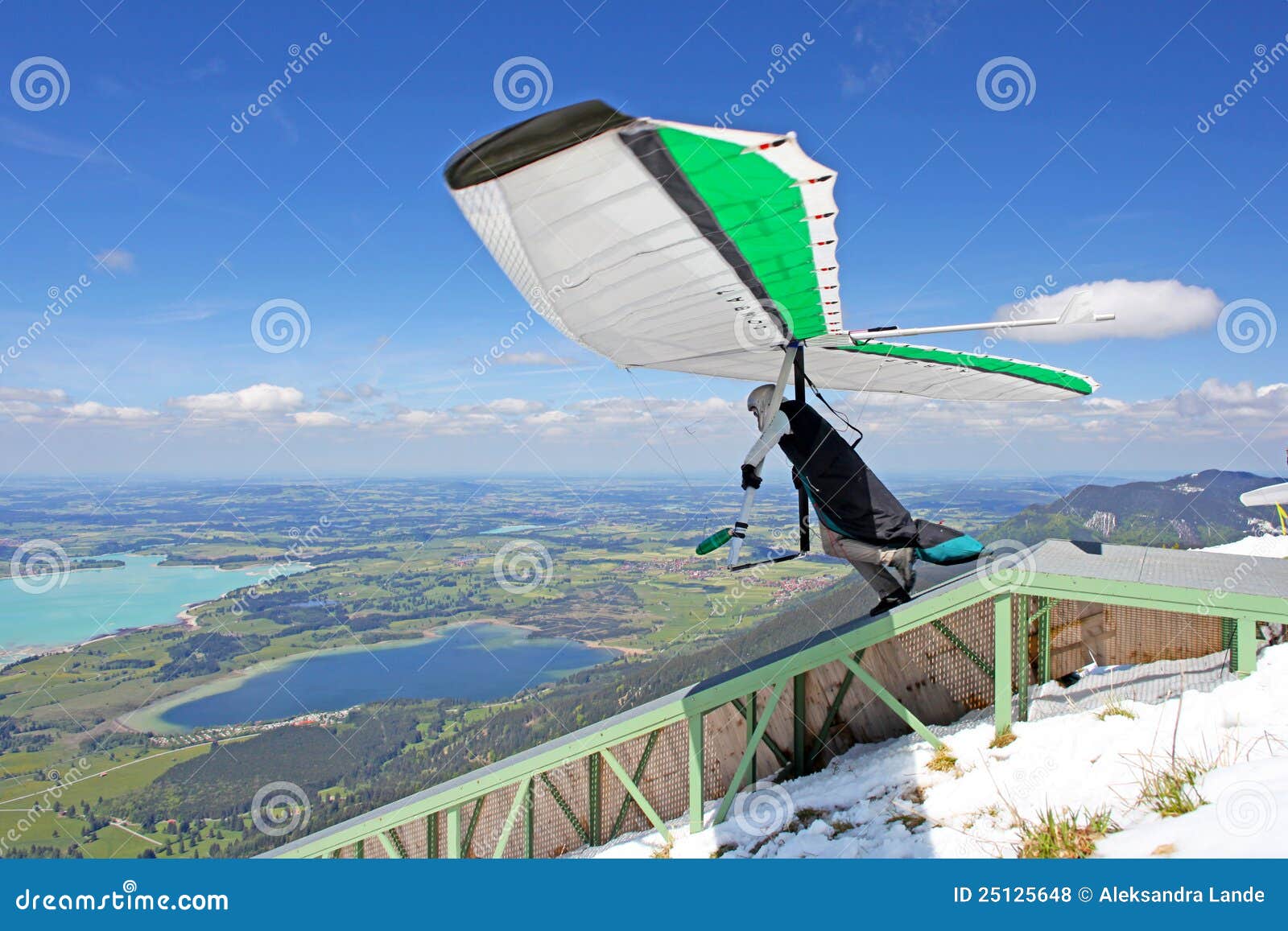 King Ludwig Championship Hang Gliding Competitions Editorial Stock ...