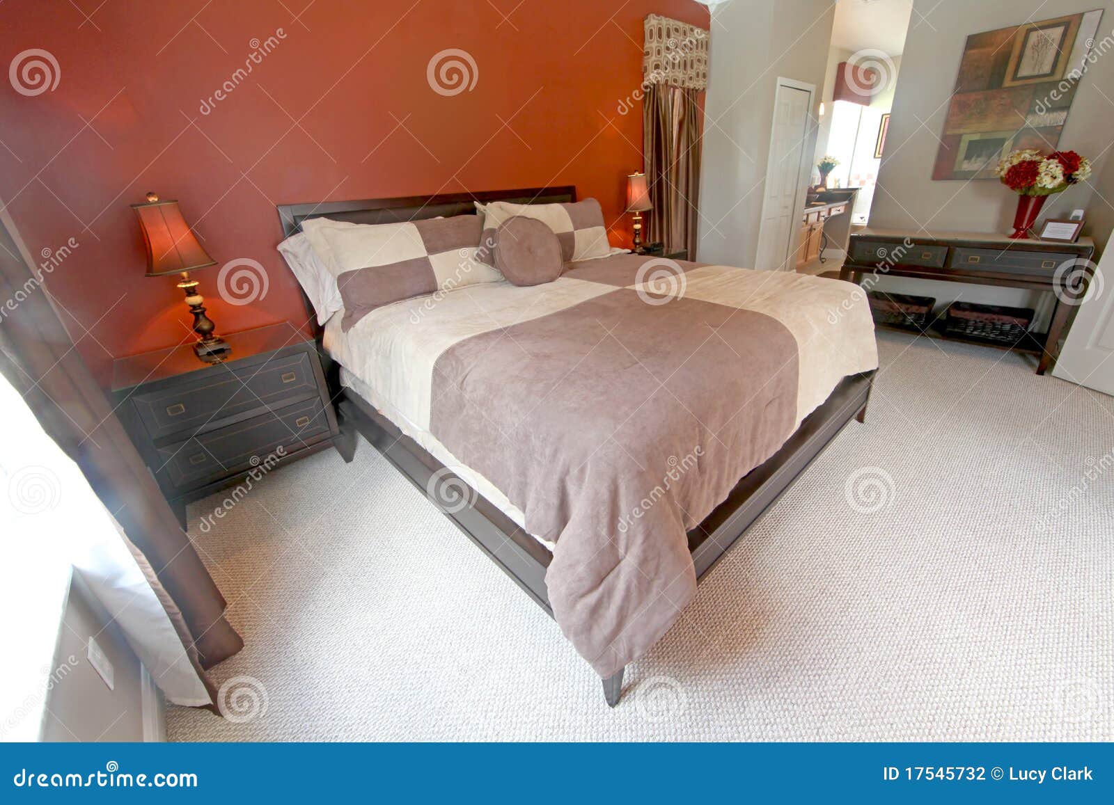 King Master Bedroom stock photo. Image of estate, interior - 17545732