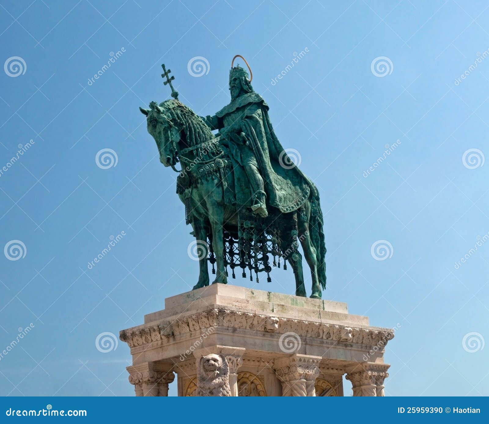 King Matthias stock photo. Image of bronze, king, history - 25959390