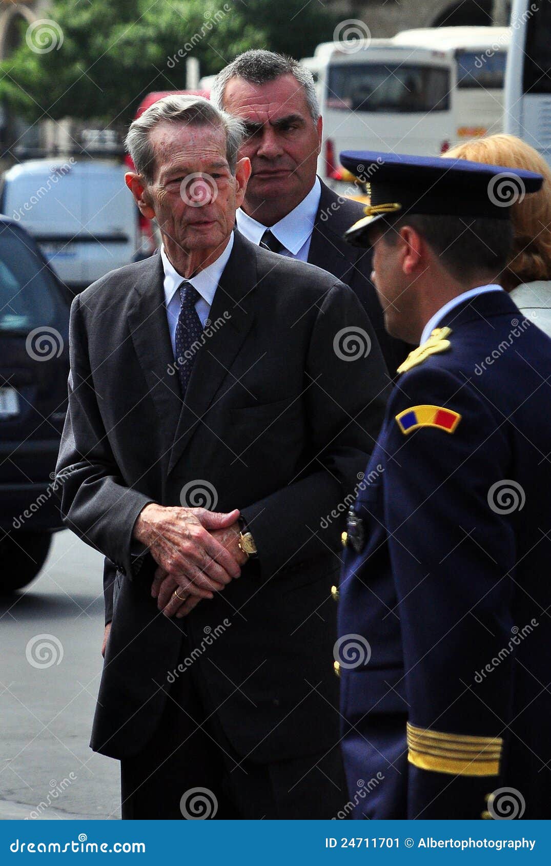 King Mihai I of Romania(11) Editorial Photo - Image of people ...