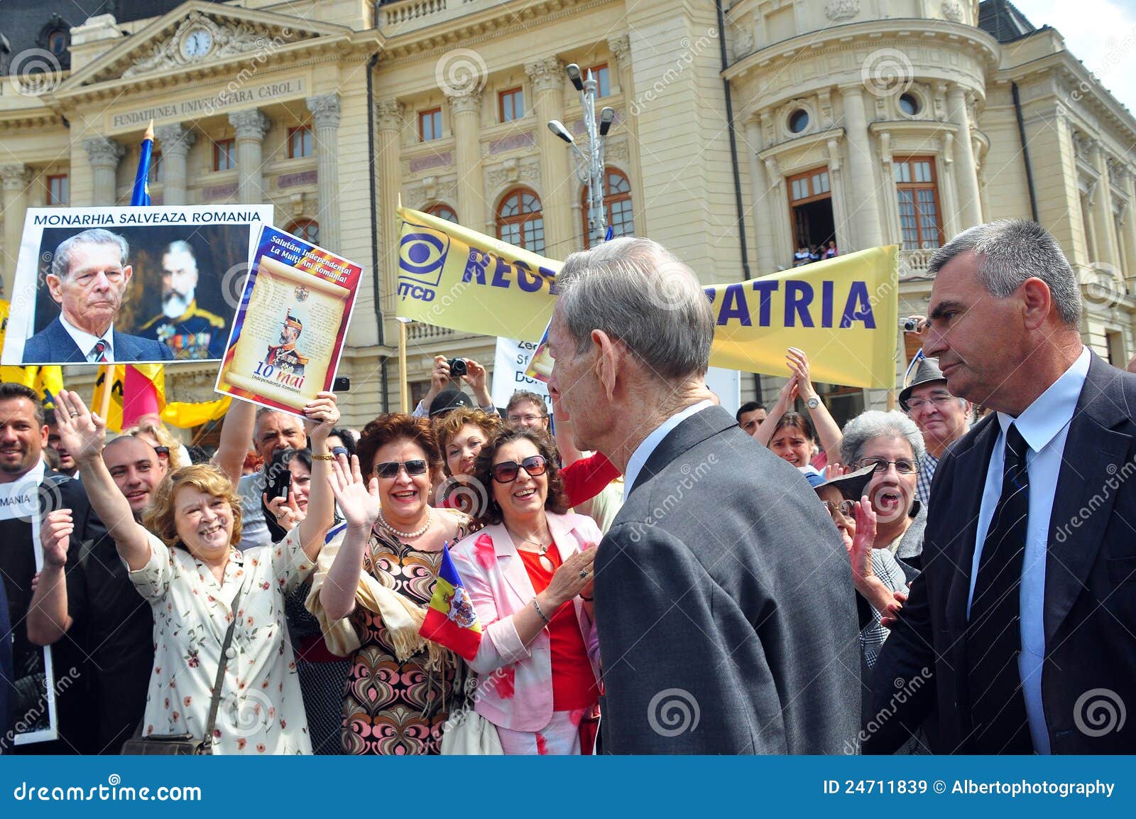 King Mihai I of Romania(9) editorial stock image. Image of regele ...