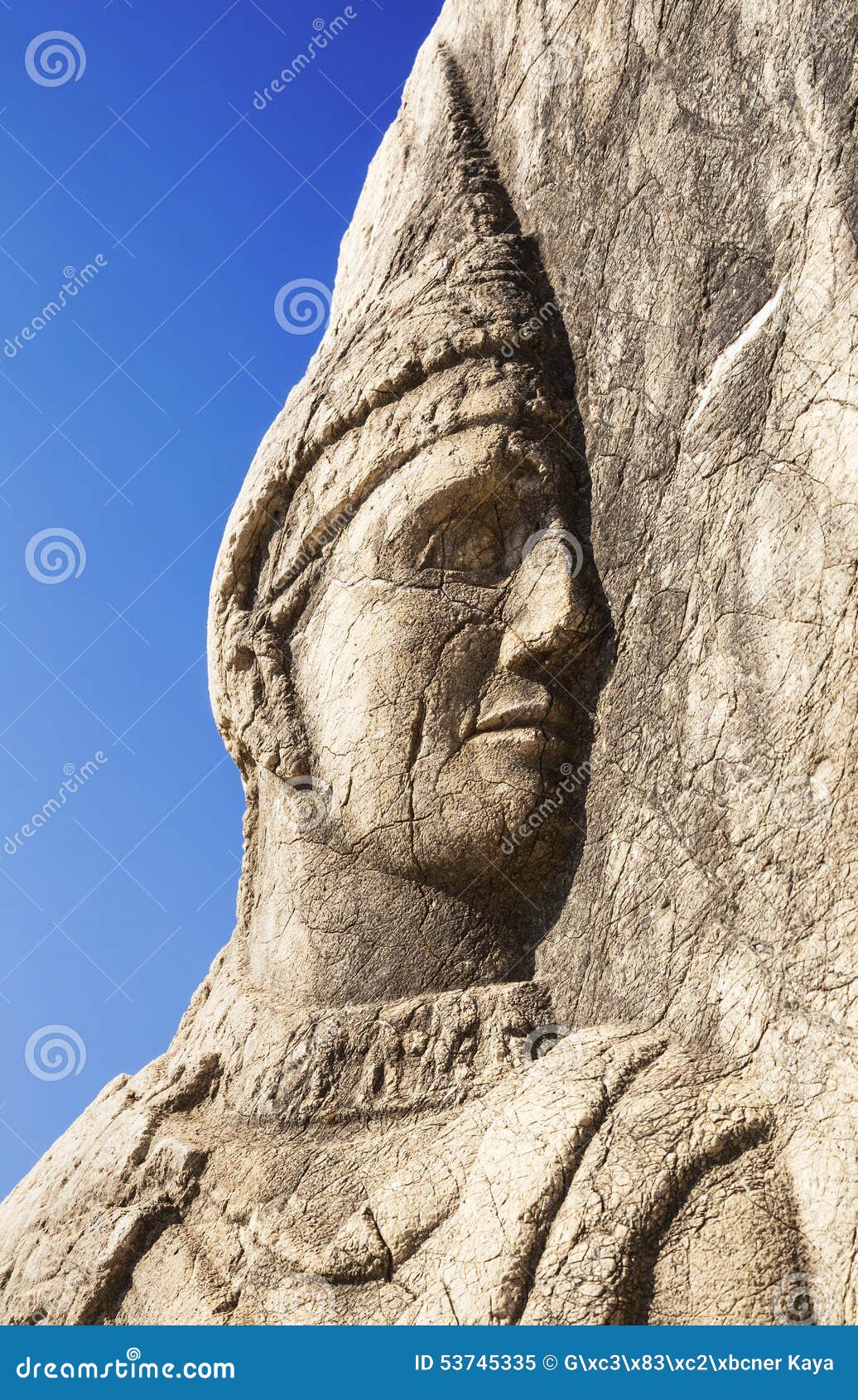 King Mithridates Shaking Hands With God Herakles Stock Photography ...