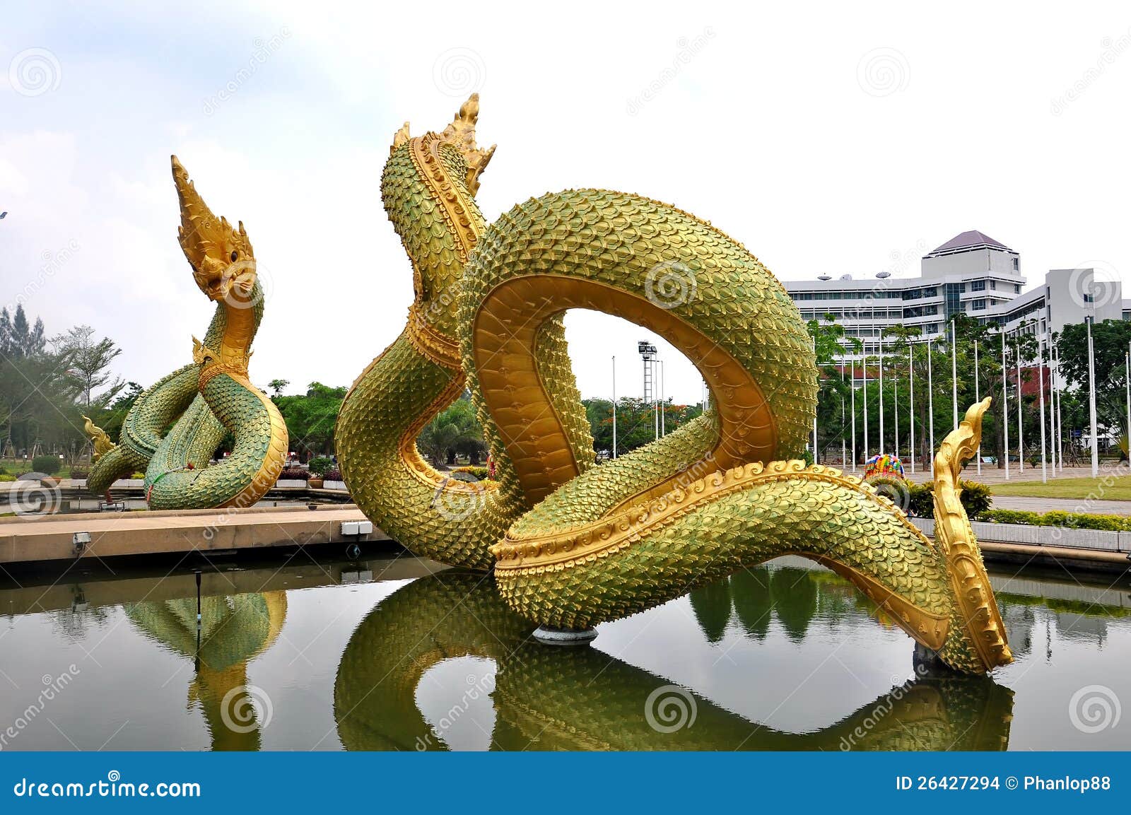 Naga Statue At Temples Stock Photography | CartoonDealer.com #85327688