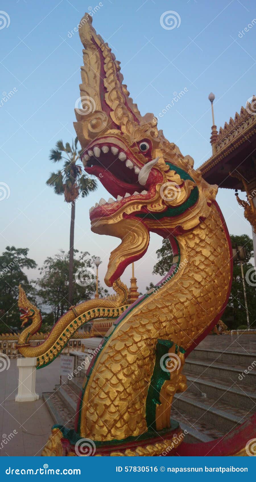 King of Nagas statue editorial photo. Image of statue - 57830516