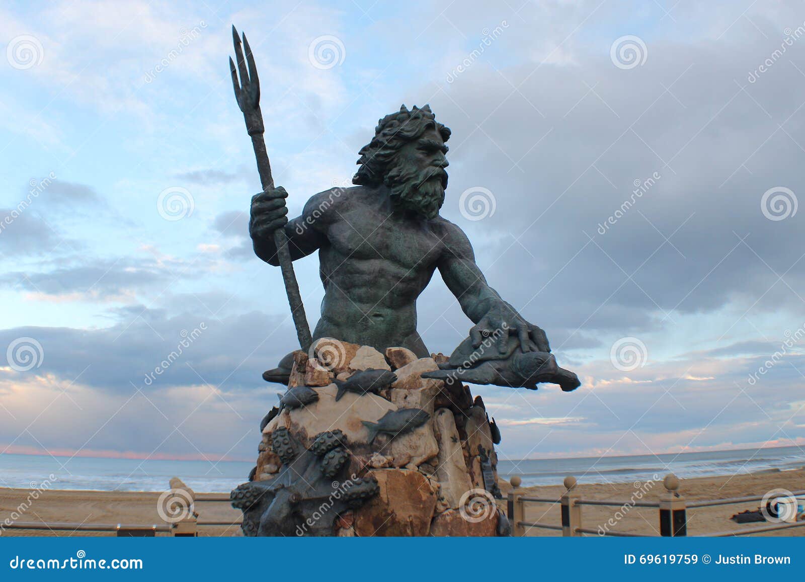 King Neptune editorial stock image. Image of building - 69619759