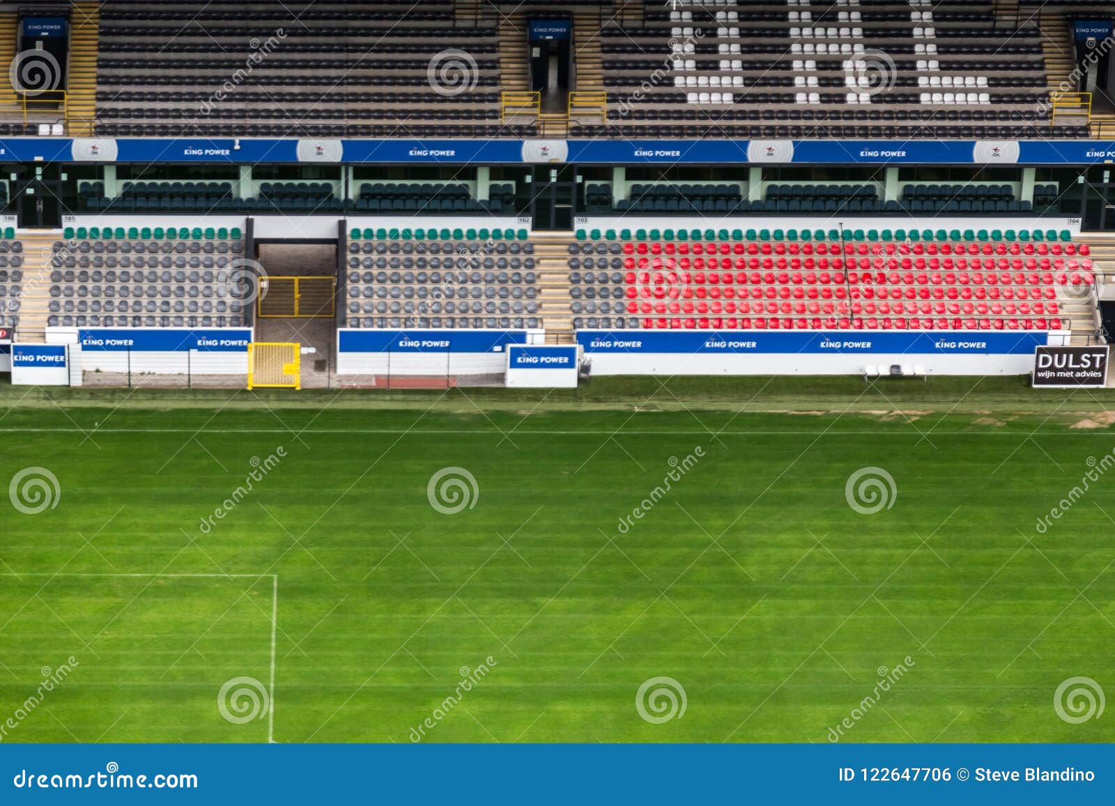 King Power at Den Dreef Stadion Editorial Photo - Image of heverlee ...