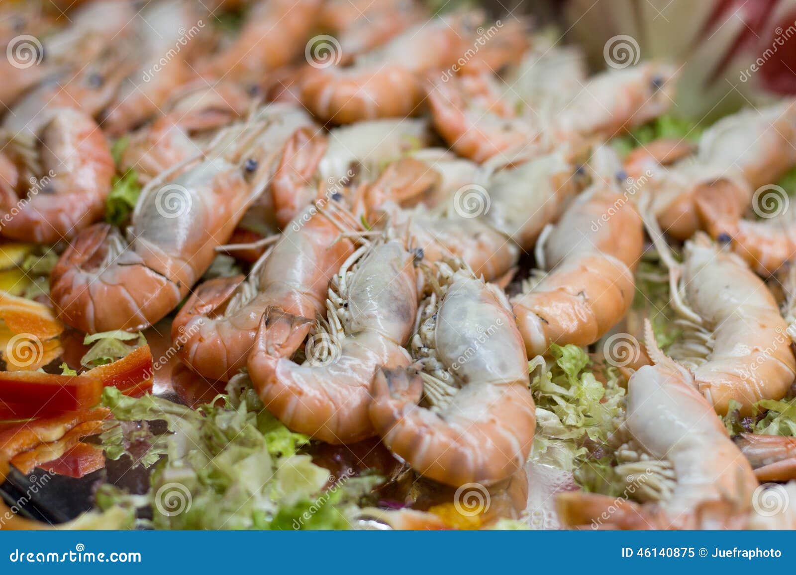 King Prawns stock image. Image of brunch, cuisine, crustacean - 46140875