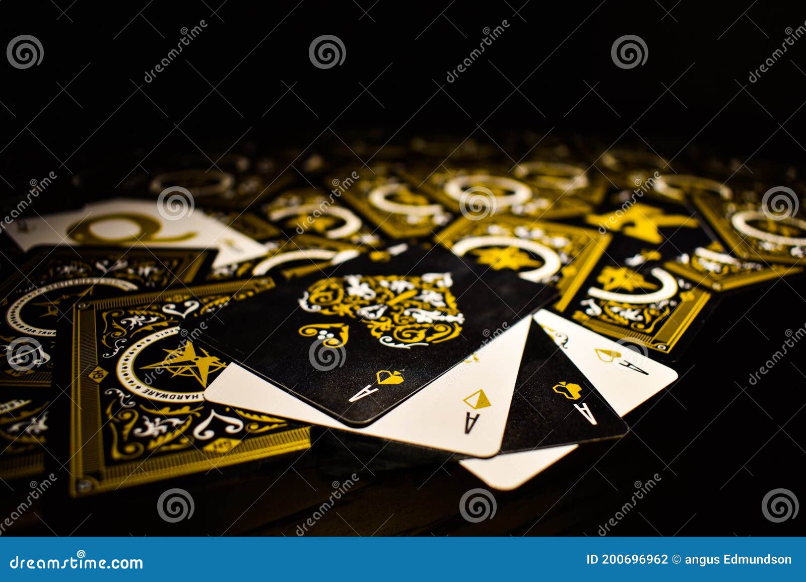 King queen ace stock photo. Image of queen, king, gold - 200696962